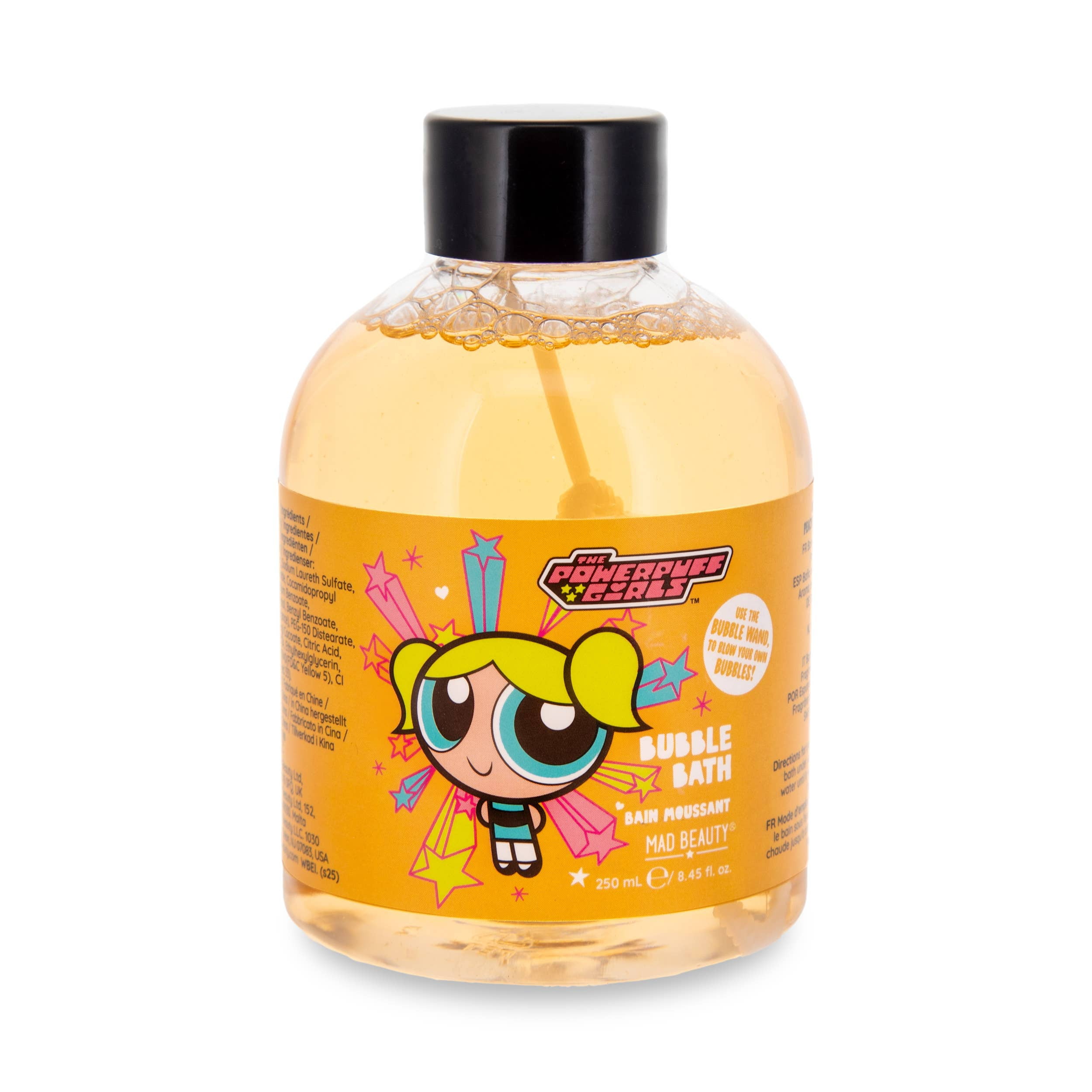 Mad Beauty Powerpuff Girls - Bubble Bath Bubbles, Peach Scent, 8.45 fl ...