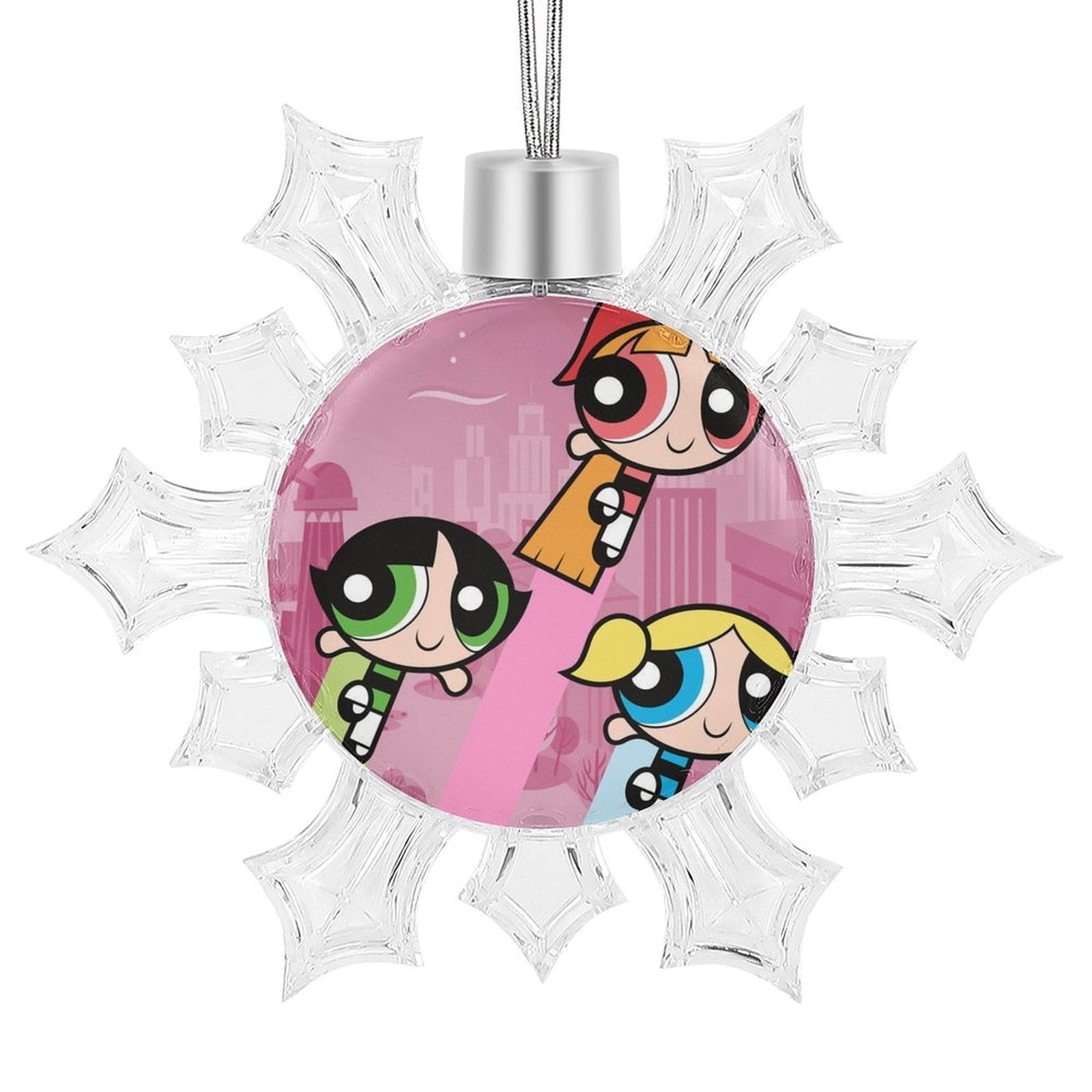 The Powerpuff Girls Christmas Snowflake Ornaments, Christmas Tree ...