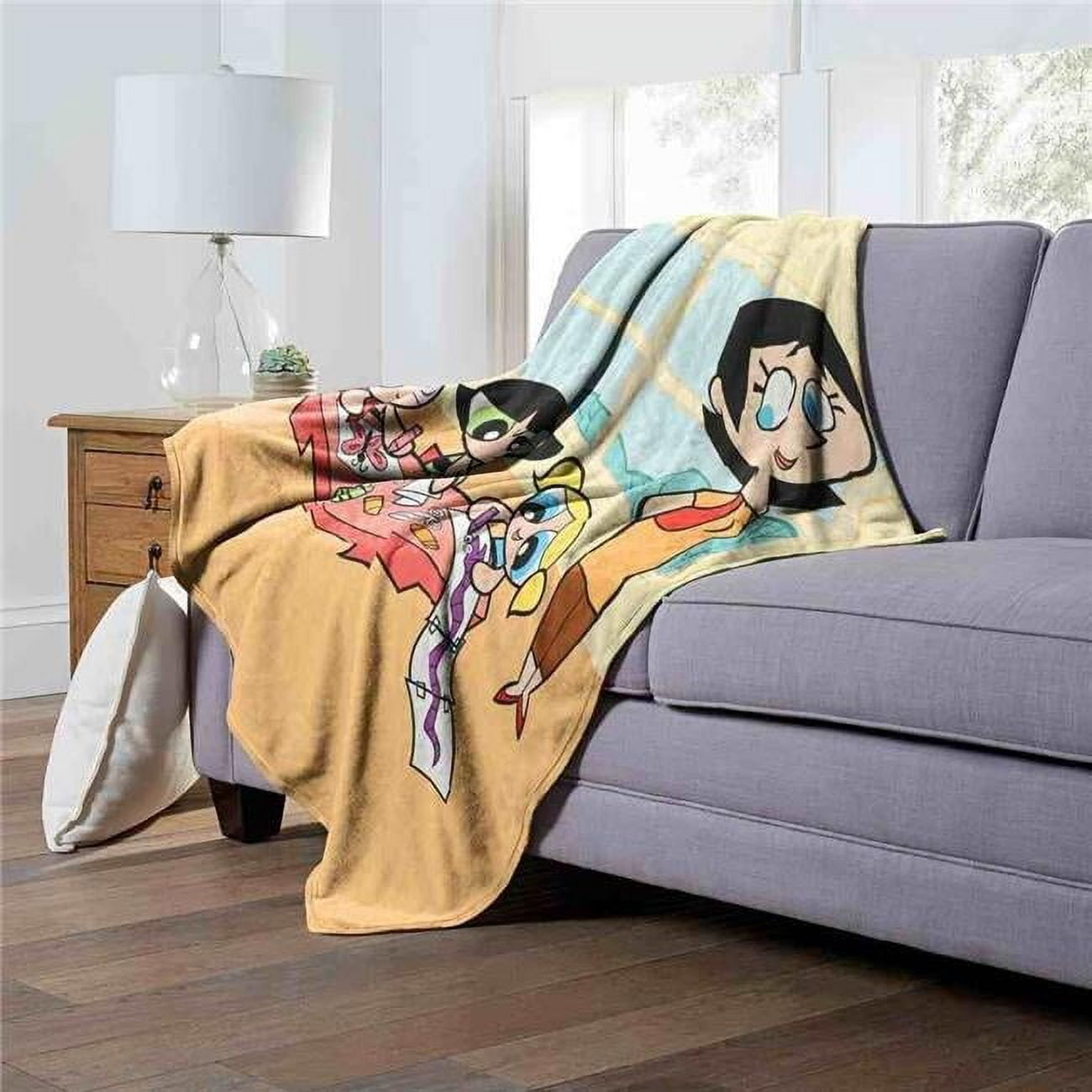 The Northwest 1PPG-23600-0017-OOF 50 x 60 in. Cartoon Network Powerpuff ...