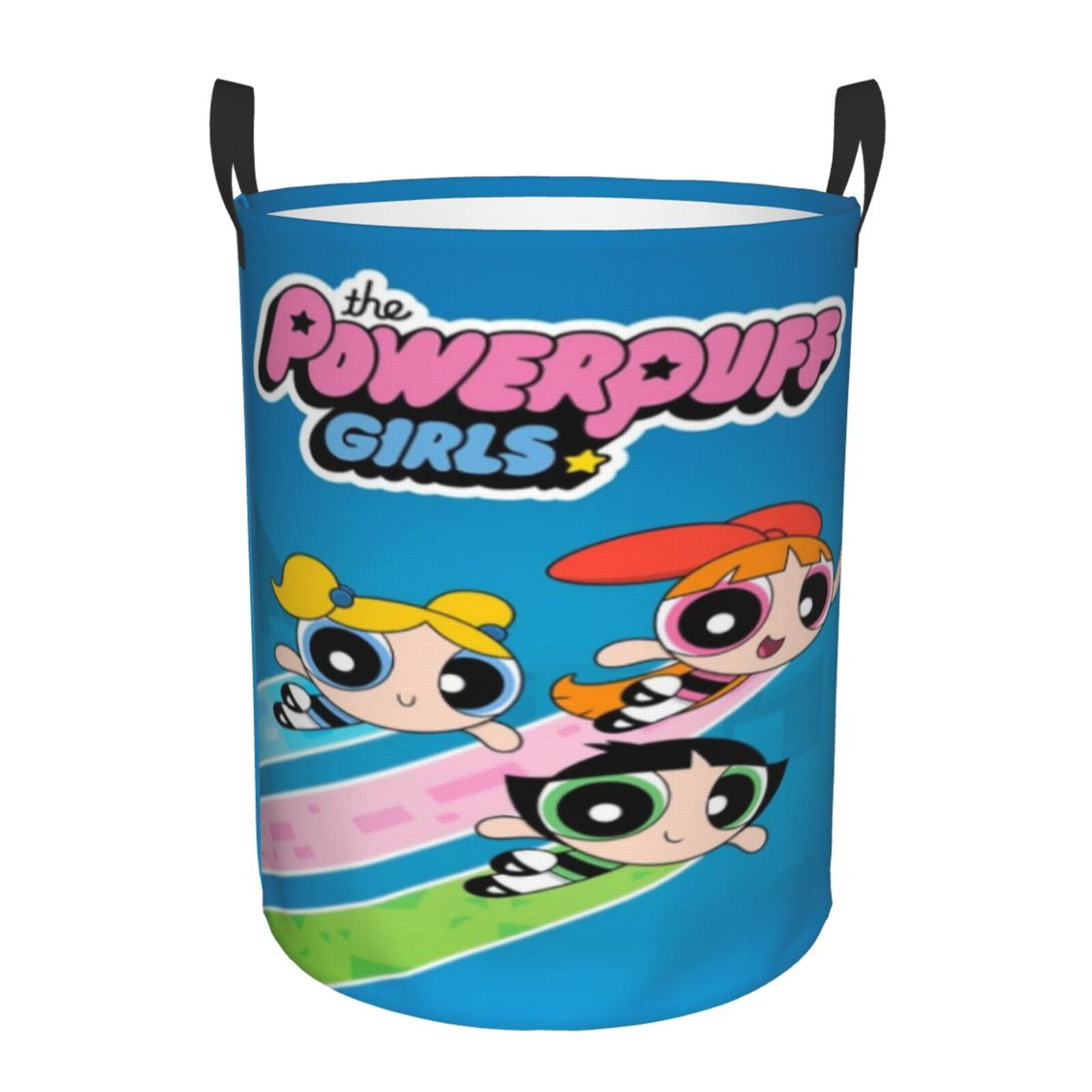 Powerpuff Girls Collapsible Laundry Basket Cartoon Laundry Hamper with ...