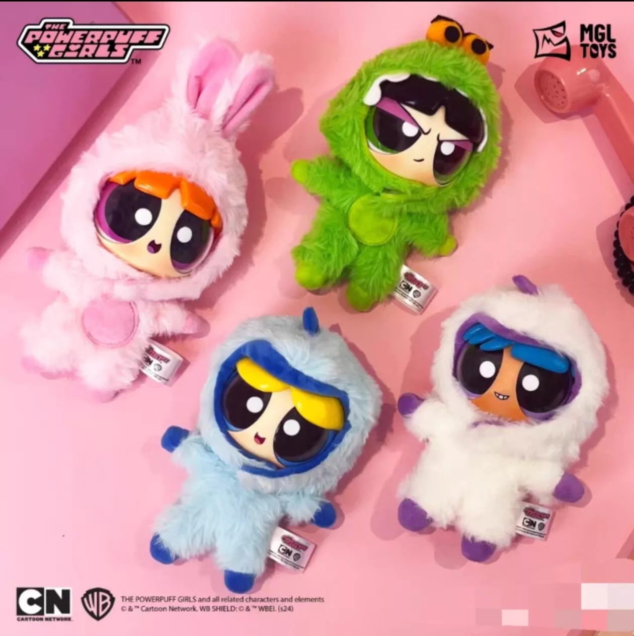 The Powerpuff Girls Confirmed Blind Box Figures Plush Toy Stuffed Doll ...