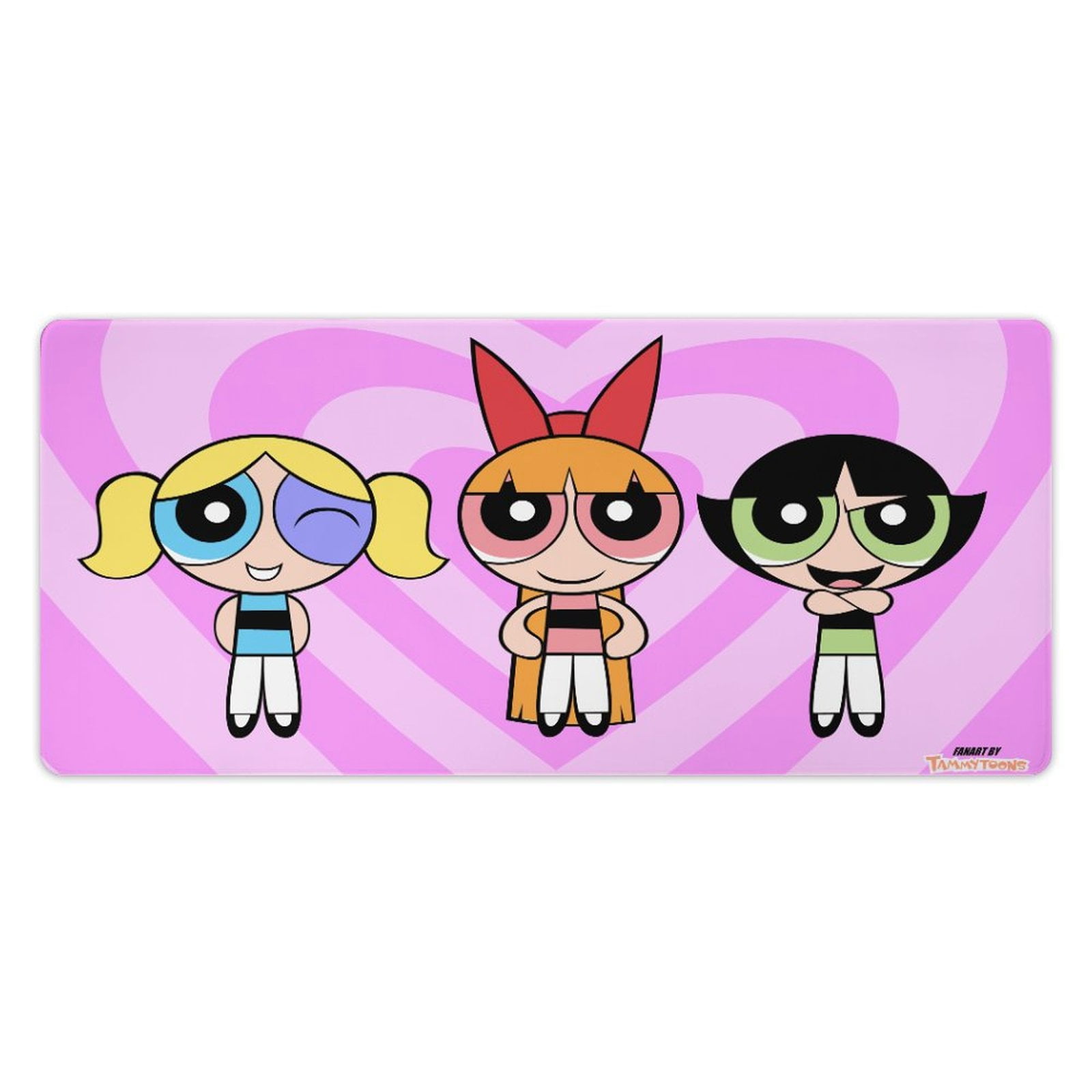 The Powerpuff Girls Desk Mat, Large Mouse Pad Extended Gaming Mouse Pad ...