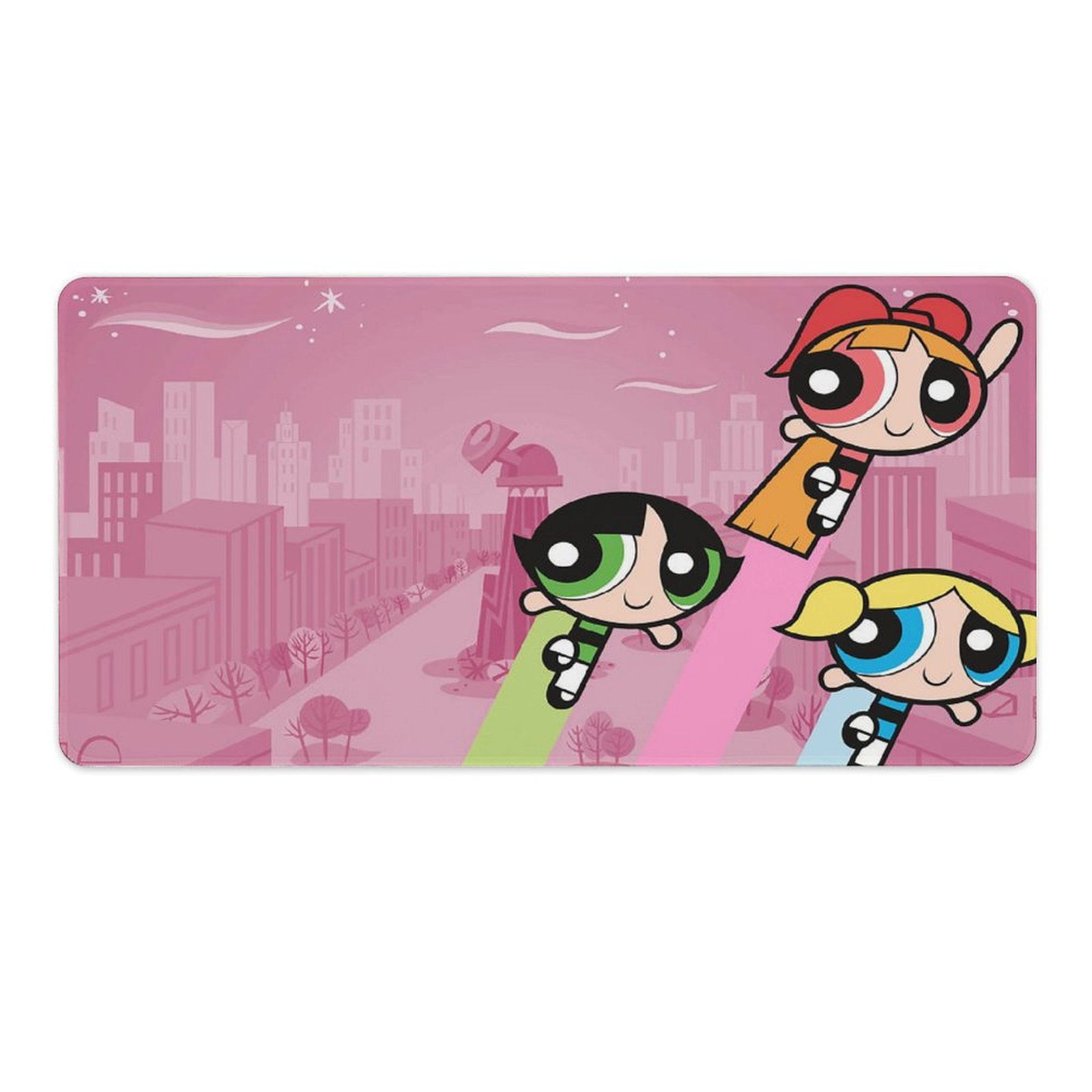 The Powerpuff Girls Desk Mat, Large Mouse Pad Extended Gaming Mouse Pad ...