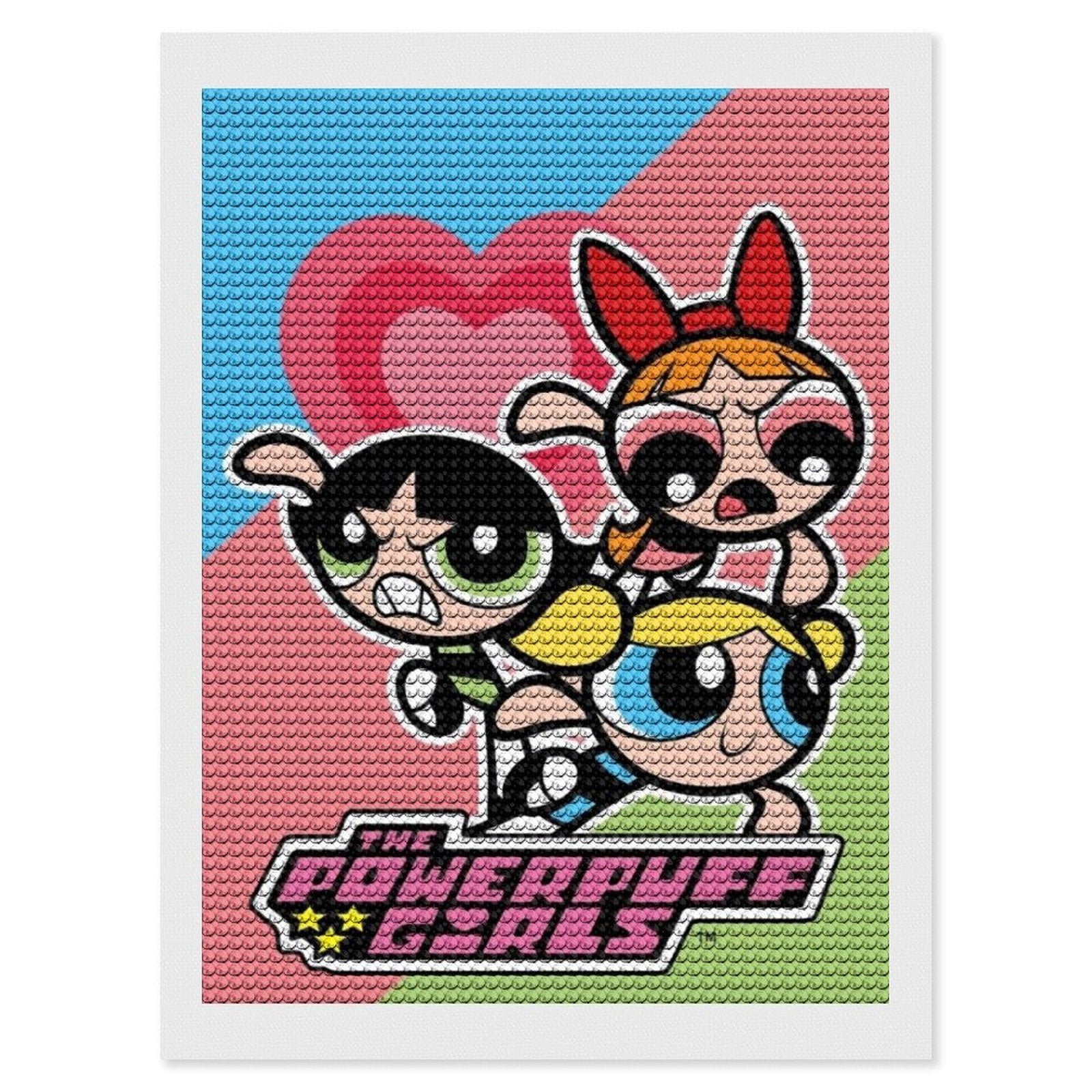 The Powerpuff Girls Diamond Art Kits for Adults 5D Diamond Art , DIY ...