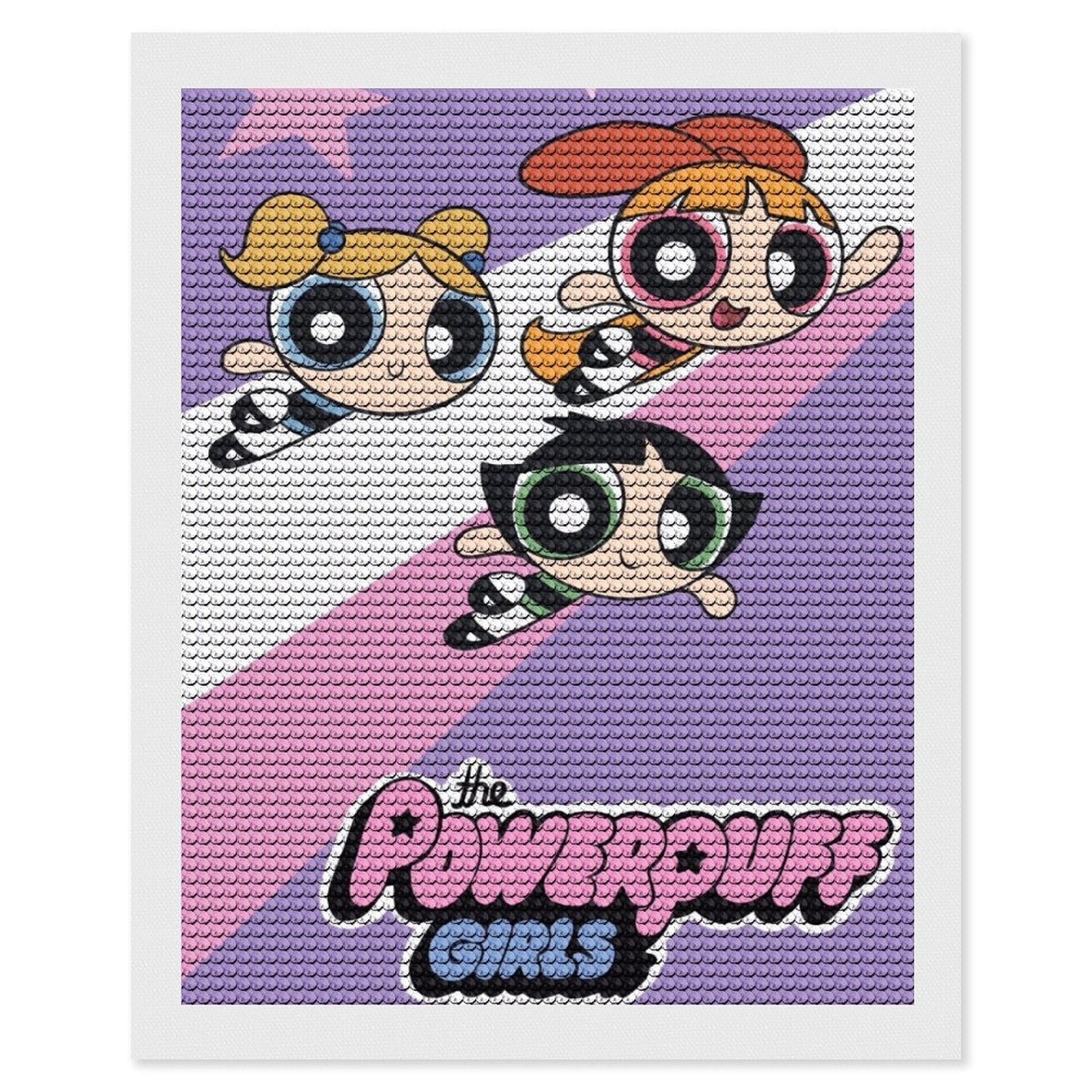 The Powerpuff Girls Diamond Art Kits for Adults 5D Diamond Art , DIY ...