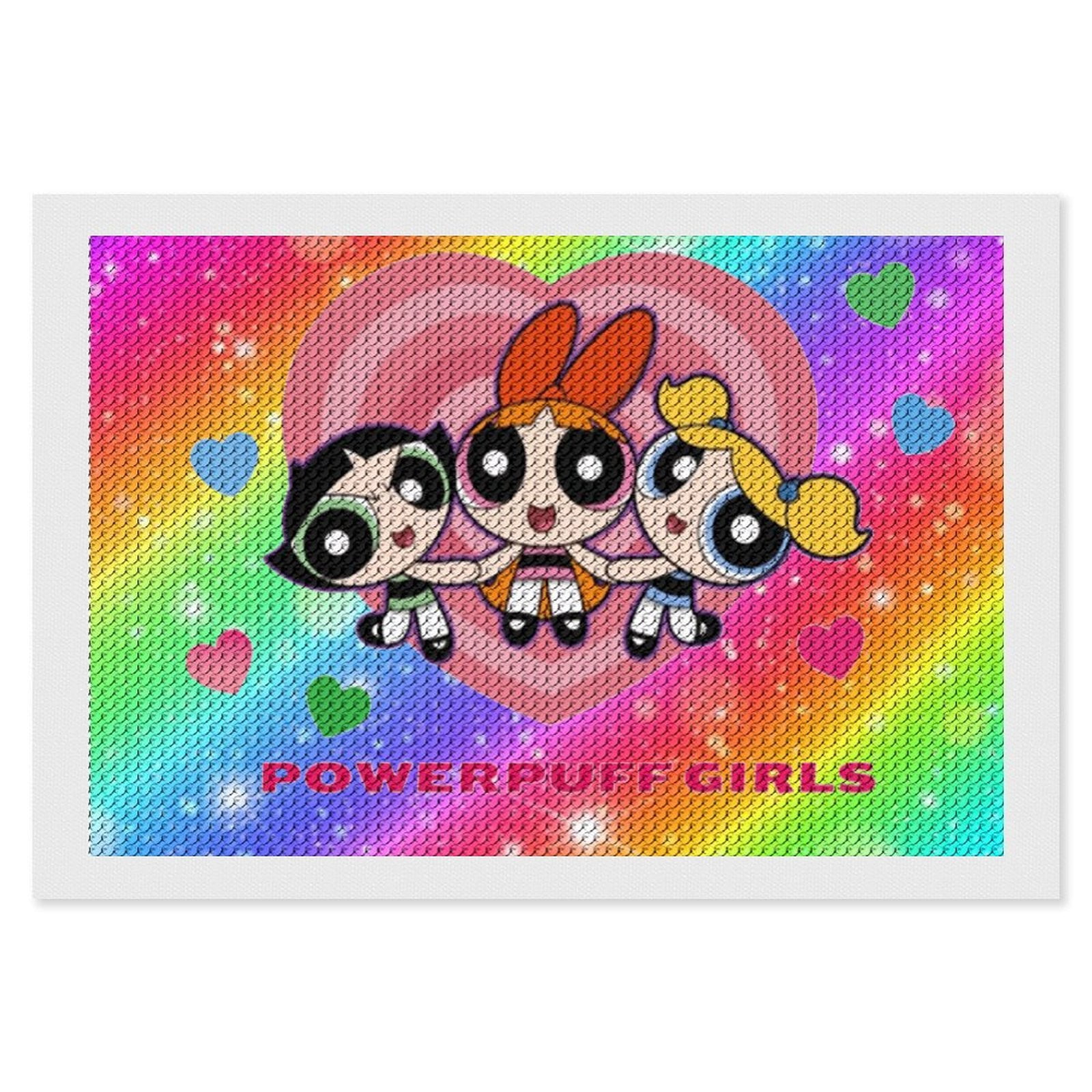 The Powerpuff Girls Diamond Art Kits for Adults 5D Diamond Art , DIY ...