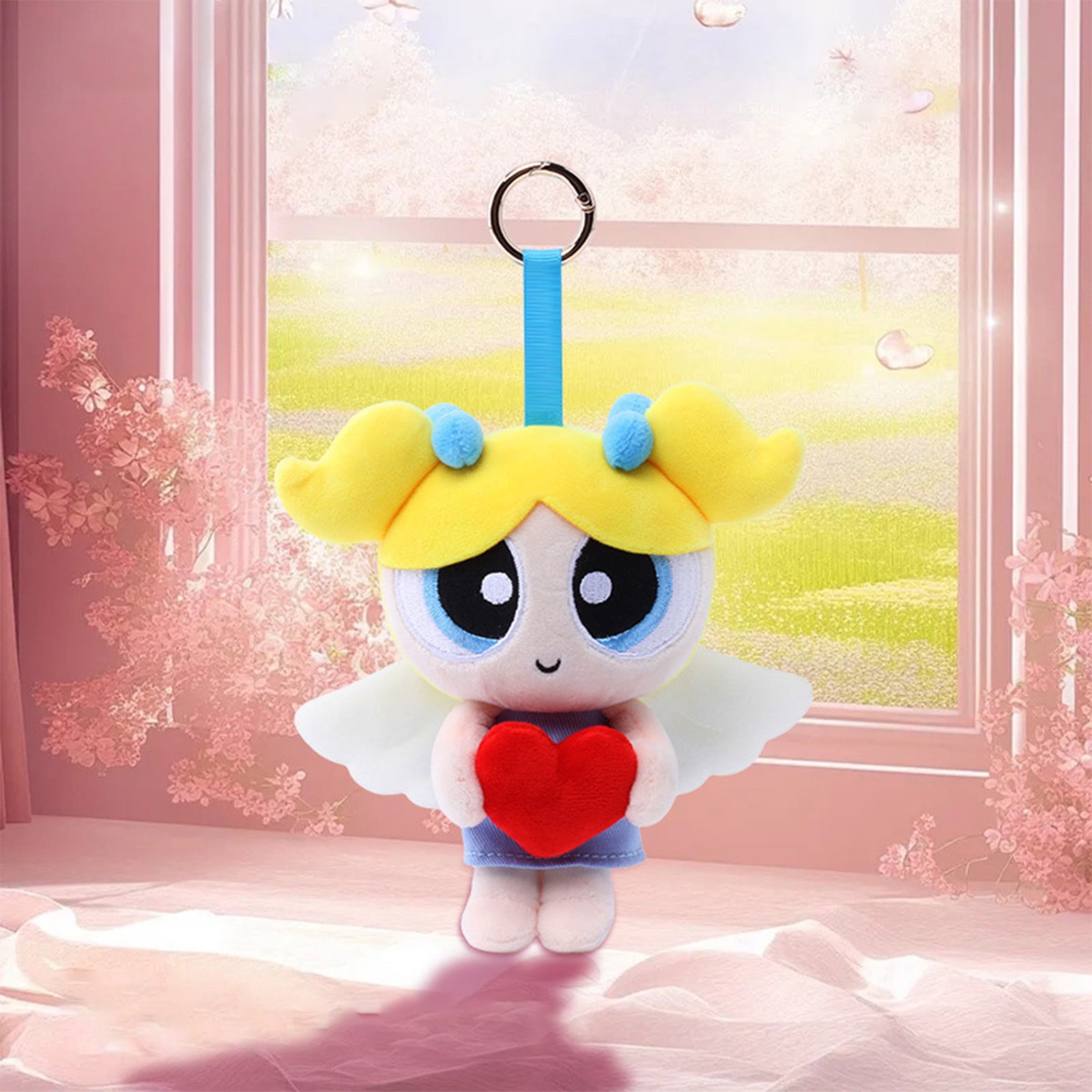 The Powerpuff Girls Figure Plush Toy 5.91 in New Stuffed Doll Key Chain ...