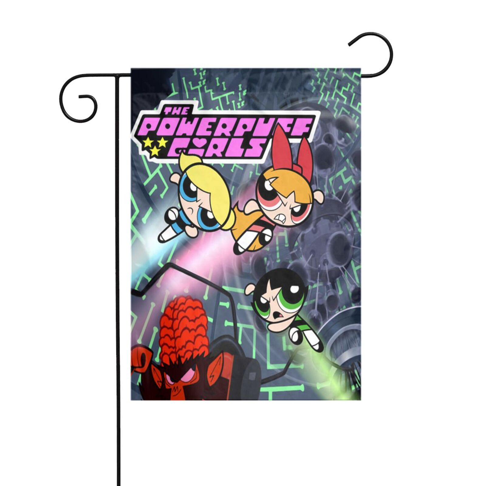 Powerpuff Girls Garden Flags for Outside Graphic Garden Flag 12 x 18 ...