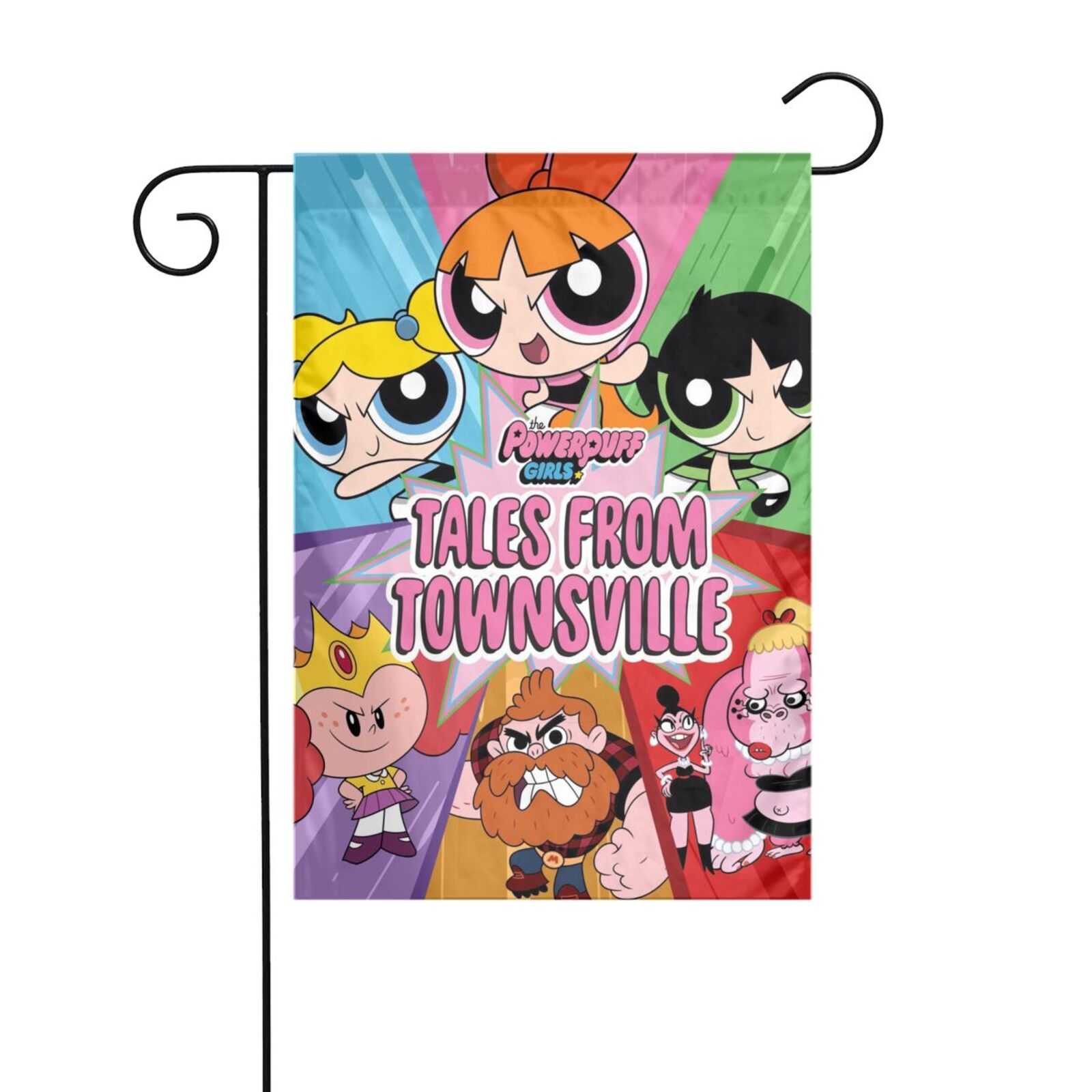 Powerpuff Girls Garden Flags for Outside Graphic Garden Flag 12 x 18 ...
