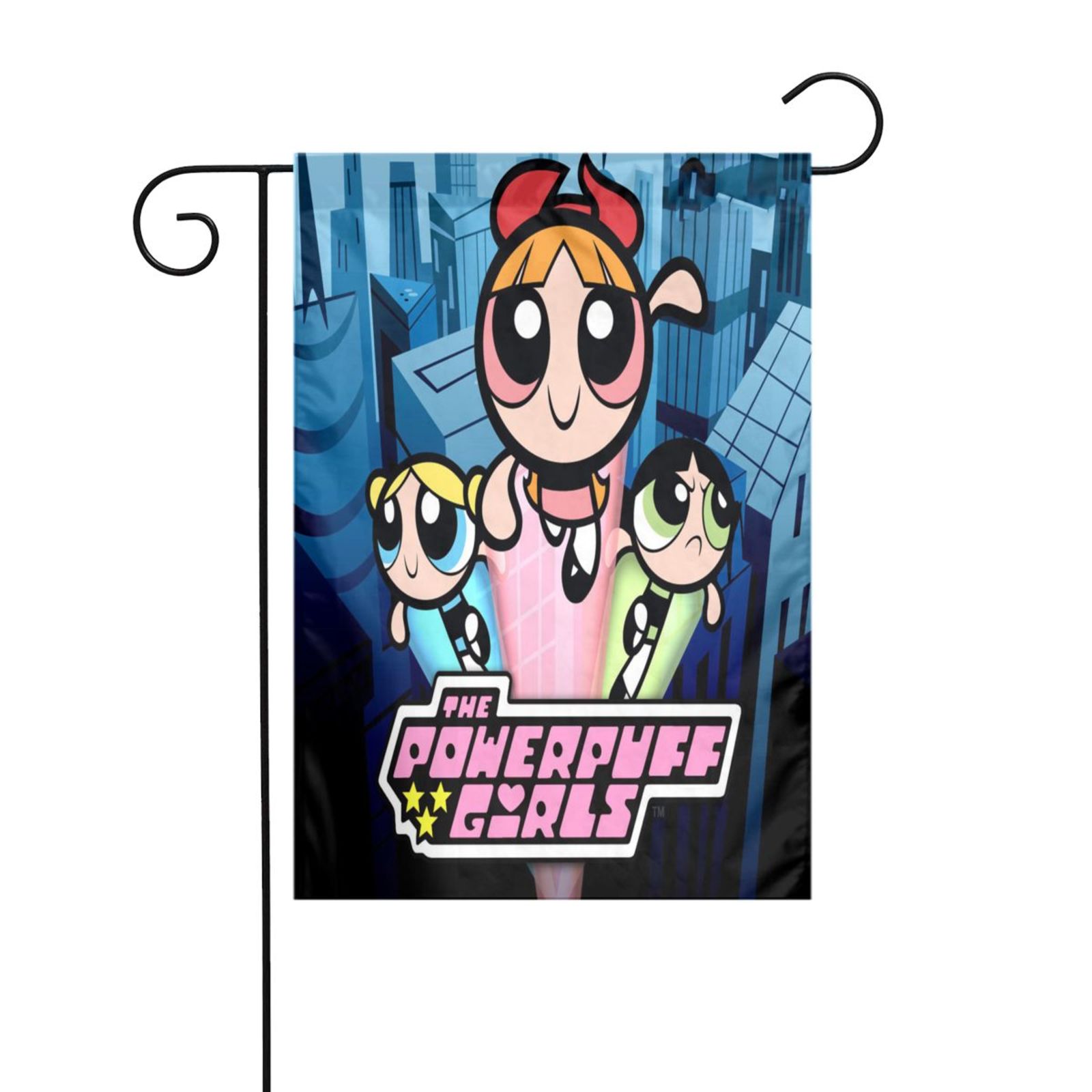 Powerpuff Girls Garden Flags for Outside Graphic Garden Flag 12 x 18 ...