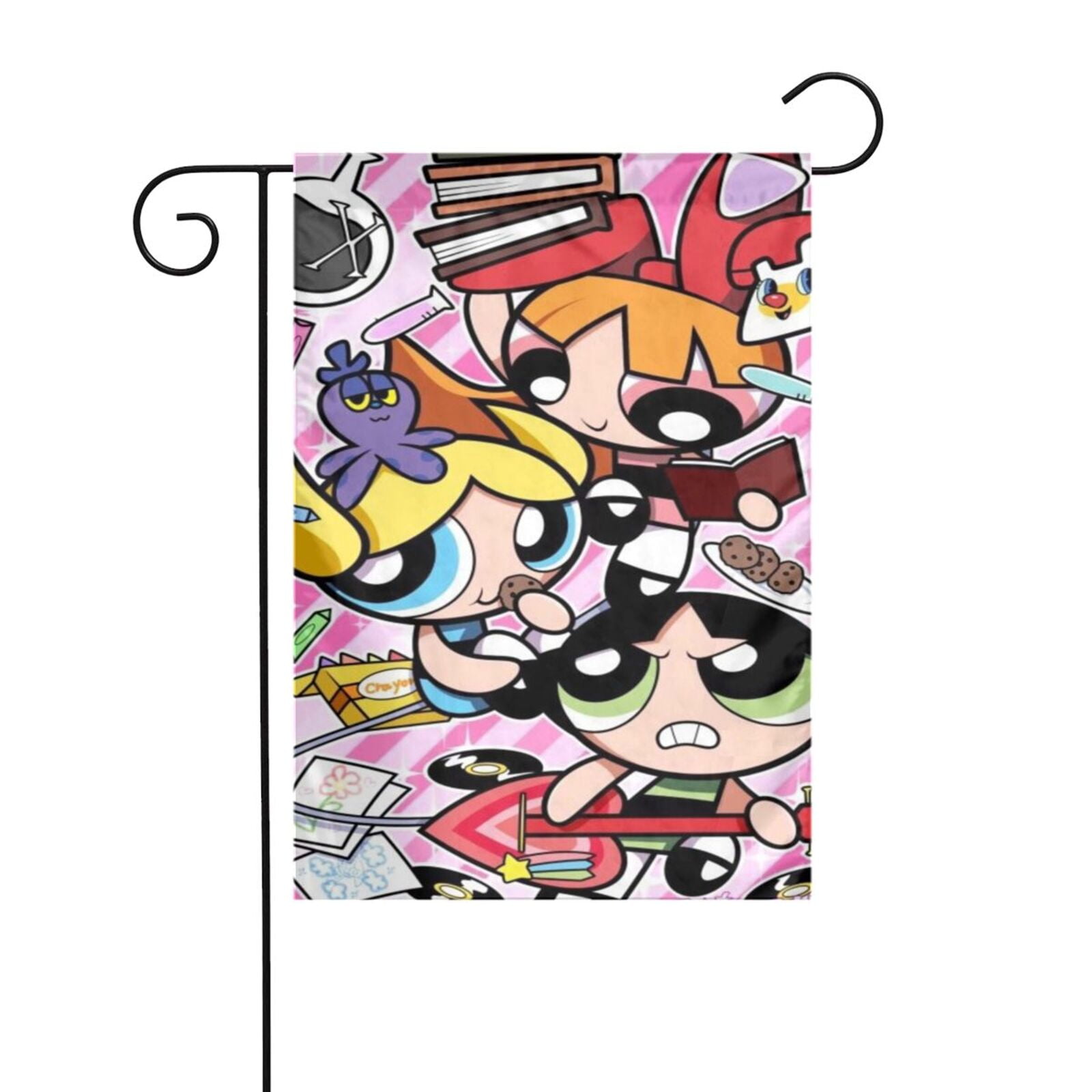 Powerpuff Girls Garden Flags for Outside Graphic Garden Flag 12 x 18 ...