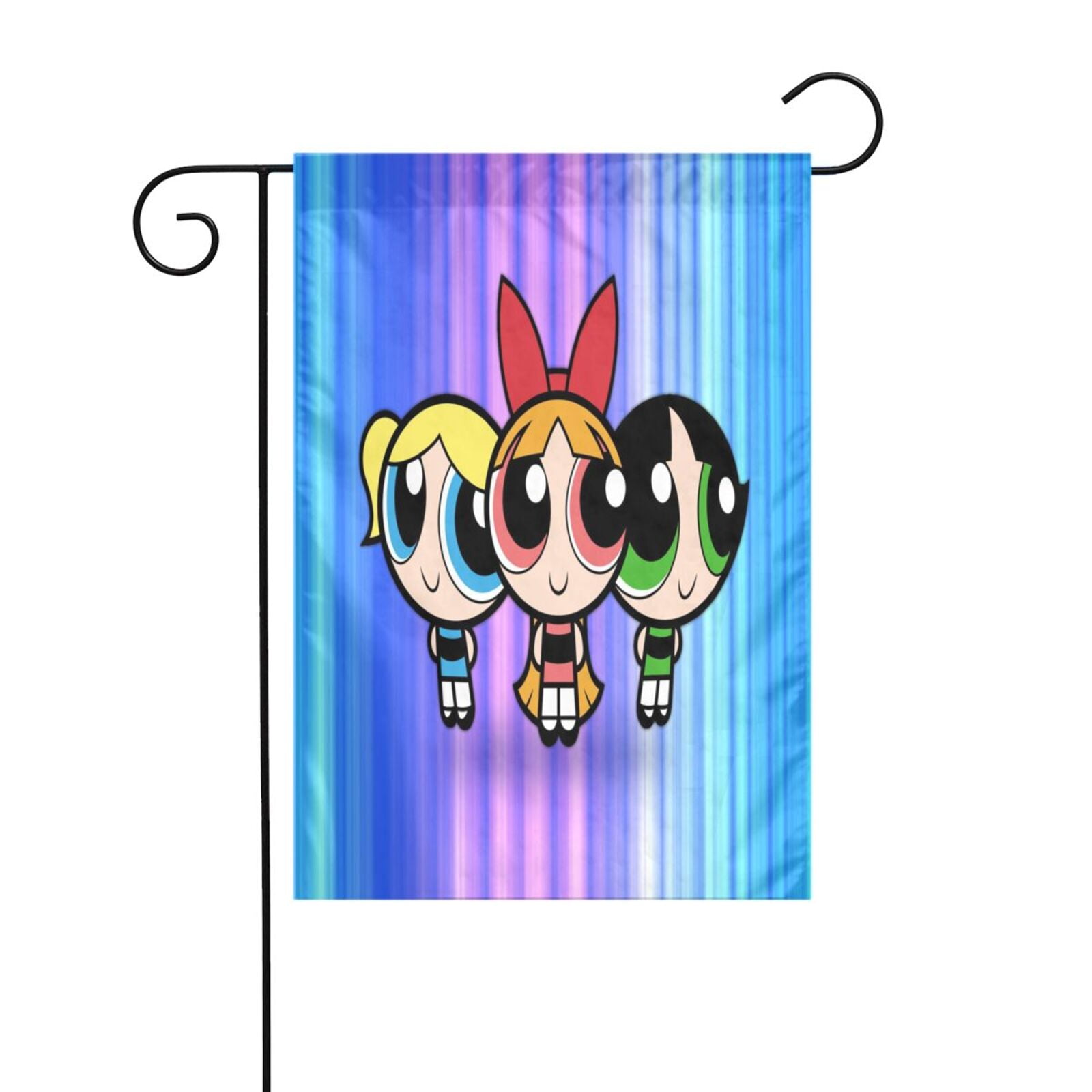 Powerpuff Girls Garden Flags for Outside Graphic Garden Flag 12 x 18 ...