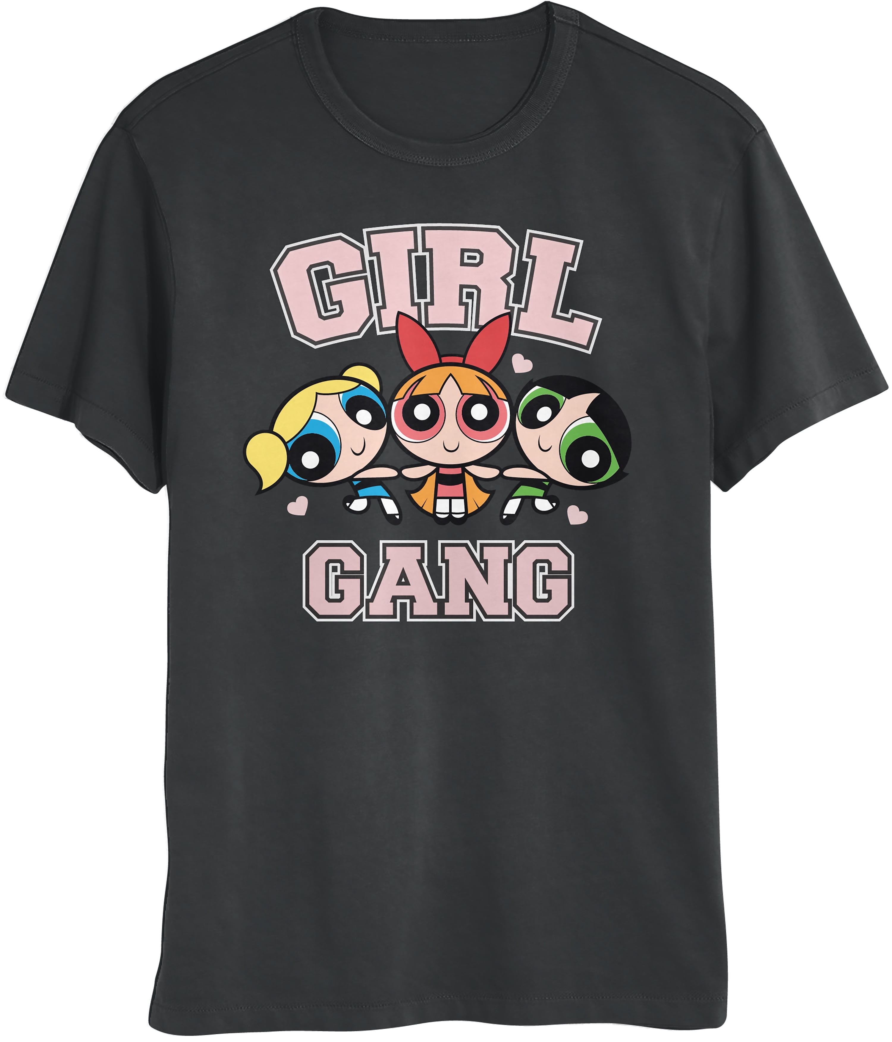Powerpuff Girls Girl Gang University Font Mens and Womens Short Sleeve ...