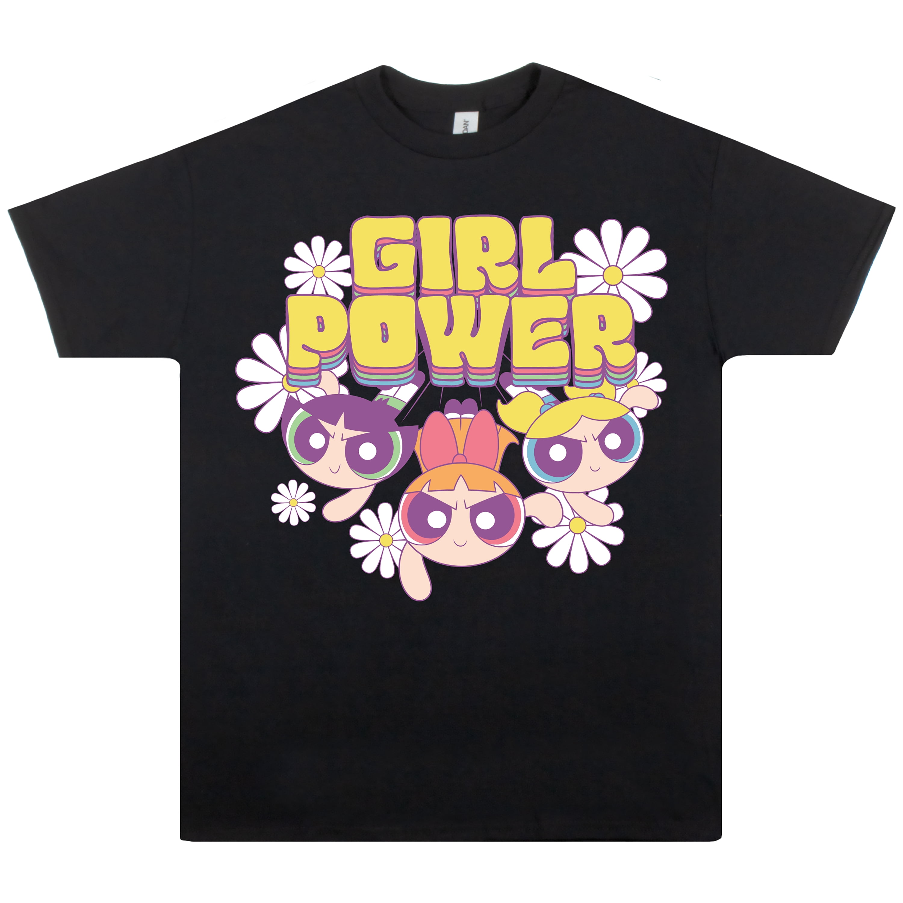 Powerpuff Girls Girl Power Buttercup Blossoms Bubbles Mens and Womens ...