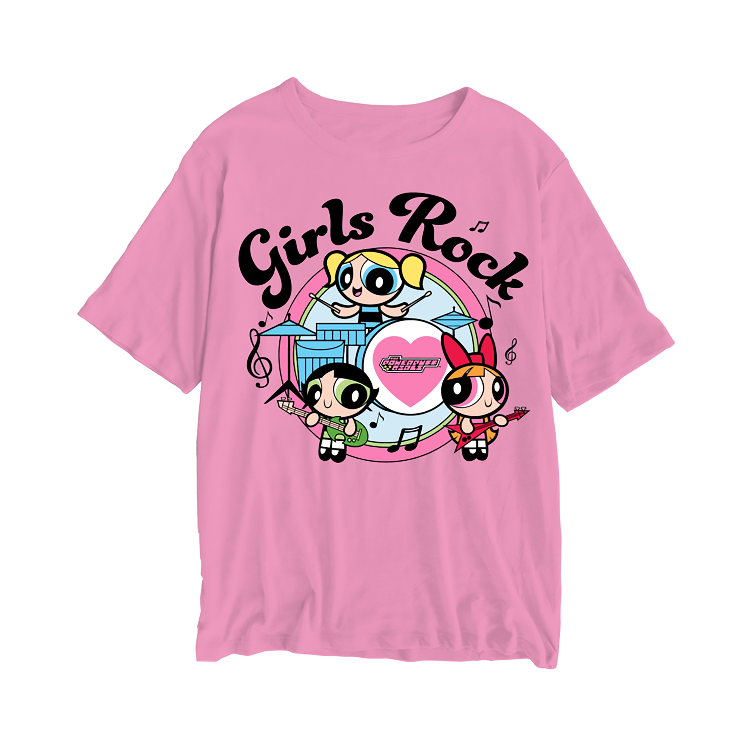 Powerpuff Girls Girls Rock Buttercup Blossoms Bubbles Mens and Womens ...