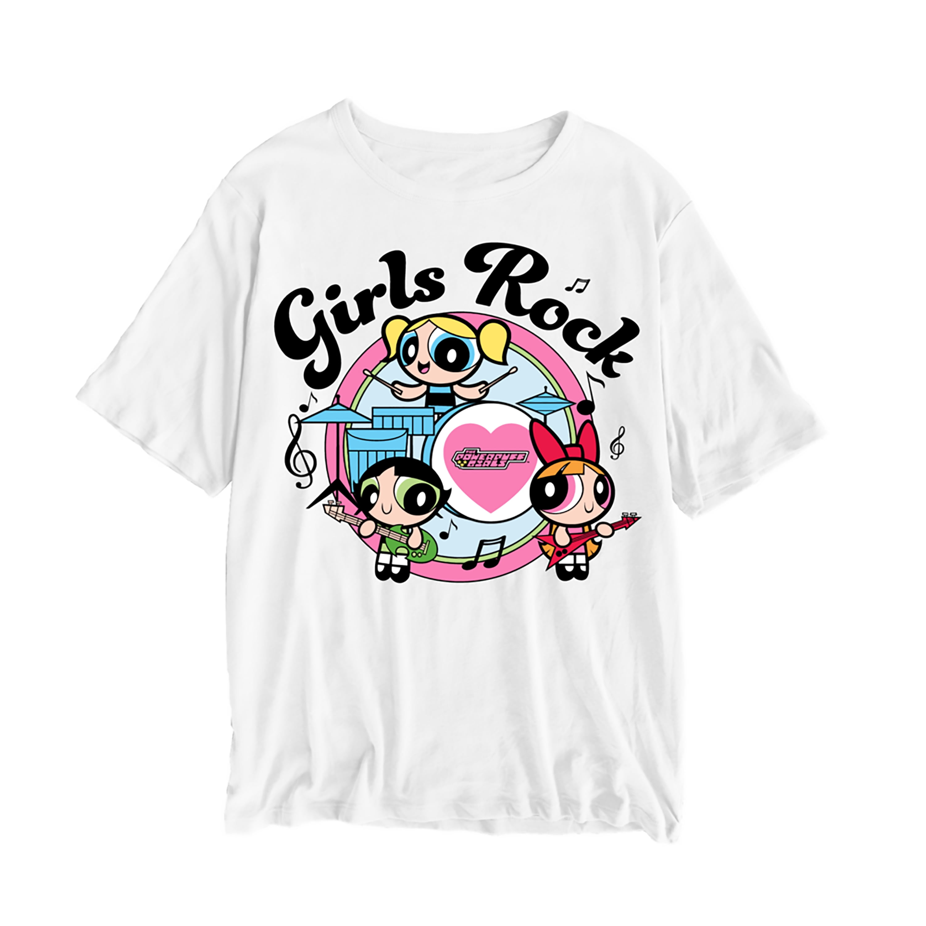 Powerpuff Girls Girls Rock Buttercup Blossoms Bubbles Mens and Womens ...