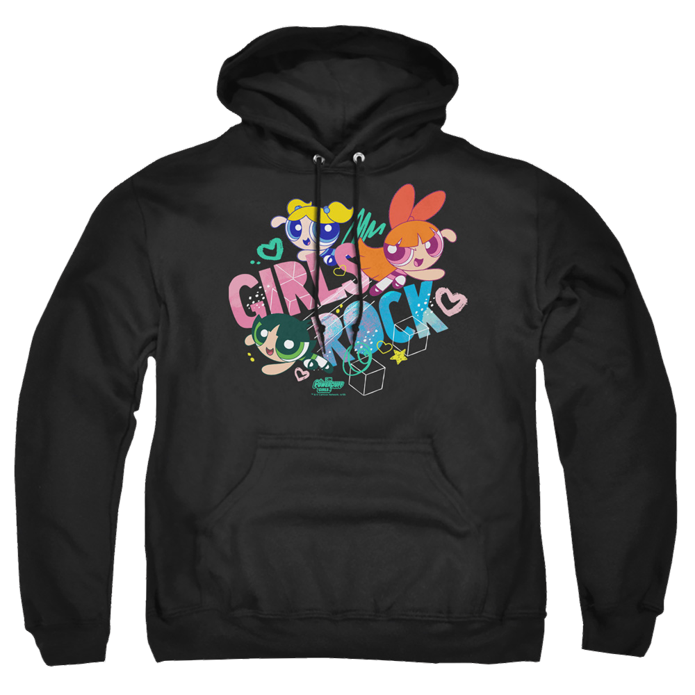 Powerpuff Girls Girls Rock Pullover Hoodie - Walmart.com