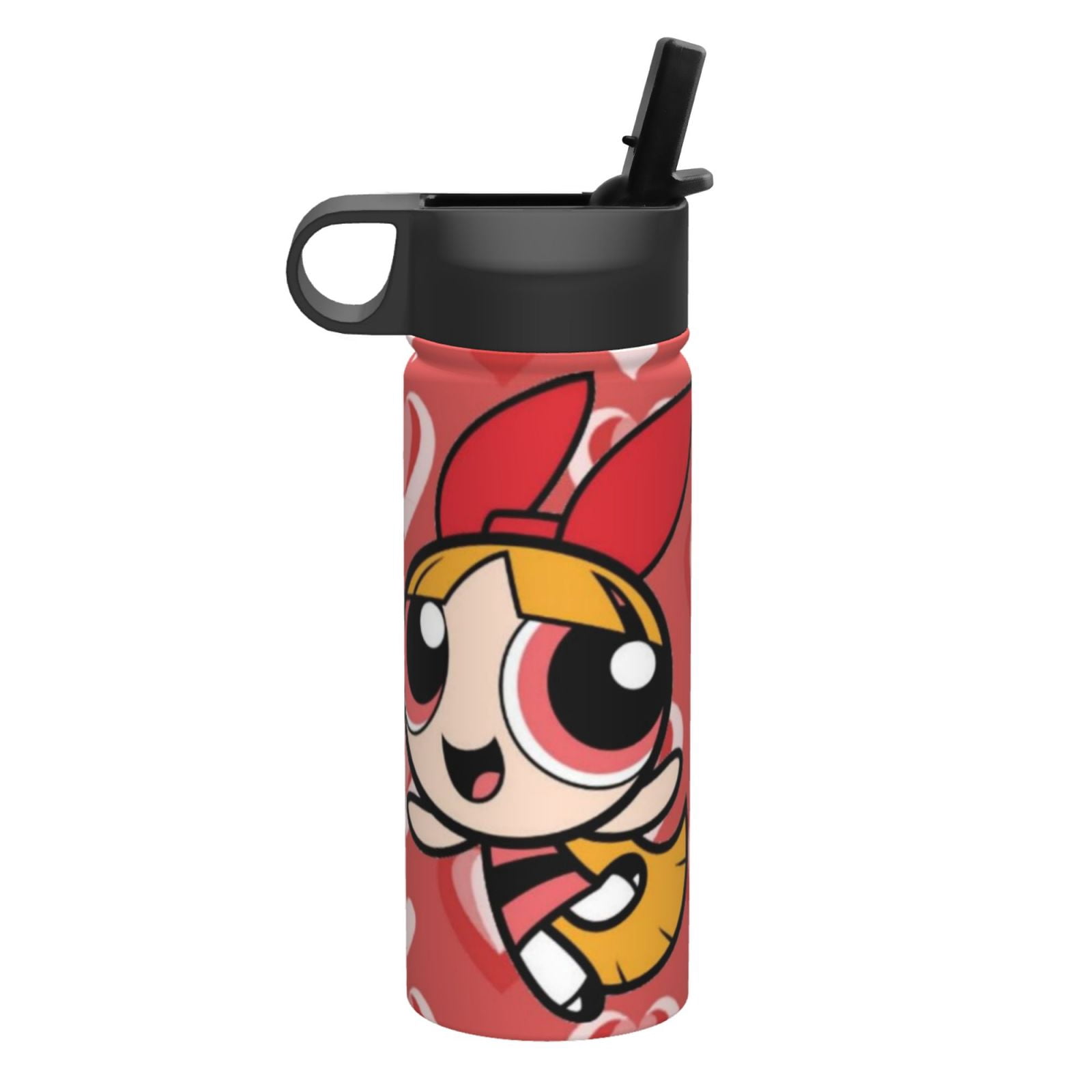 The Powerpuff Girls Kids Insulated Water Bottle With Straw - 18 Oz ...