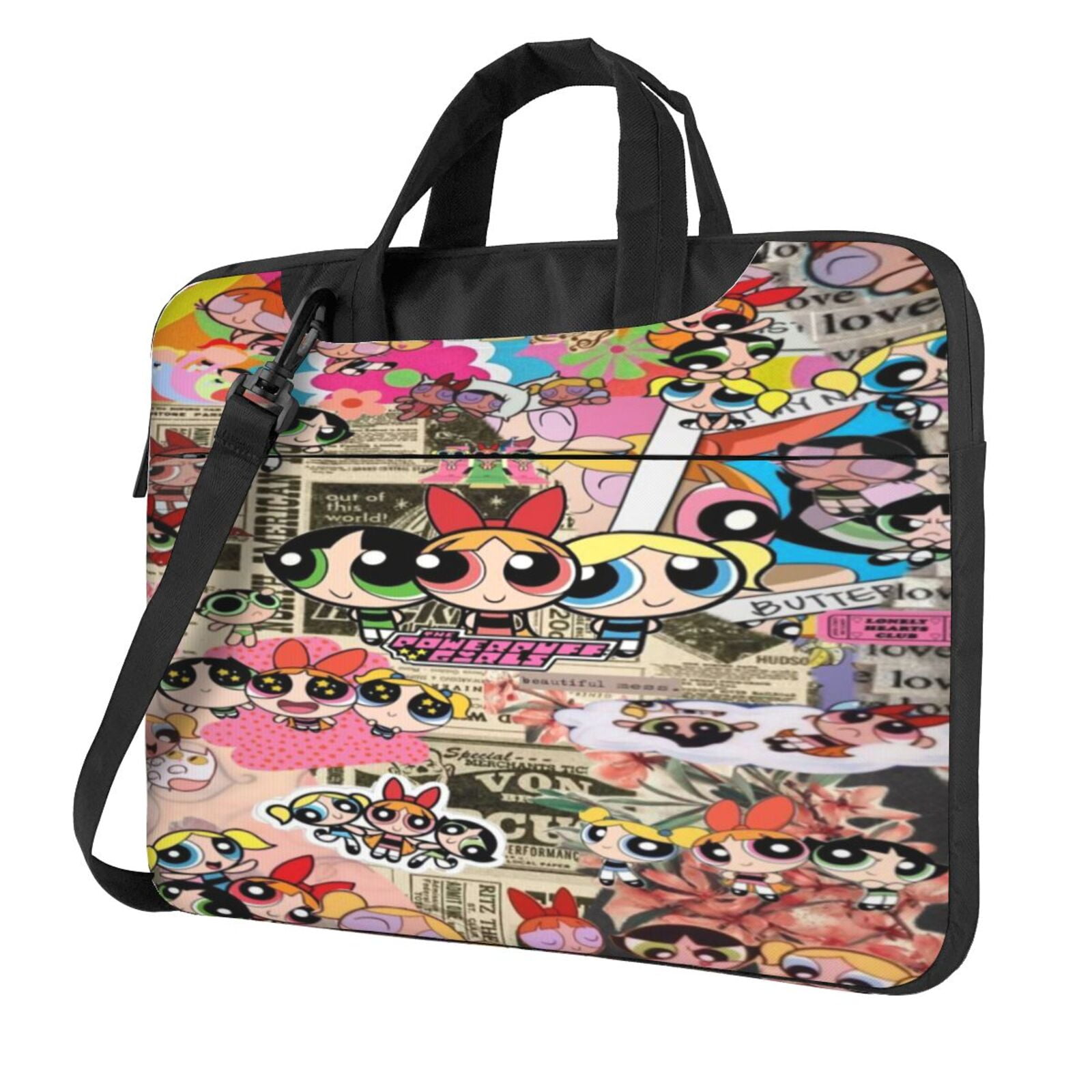 Powerpuff Girls Laptop Shoulder Bag Cartoon Laptop Case Computer Bag ...