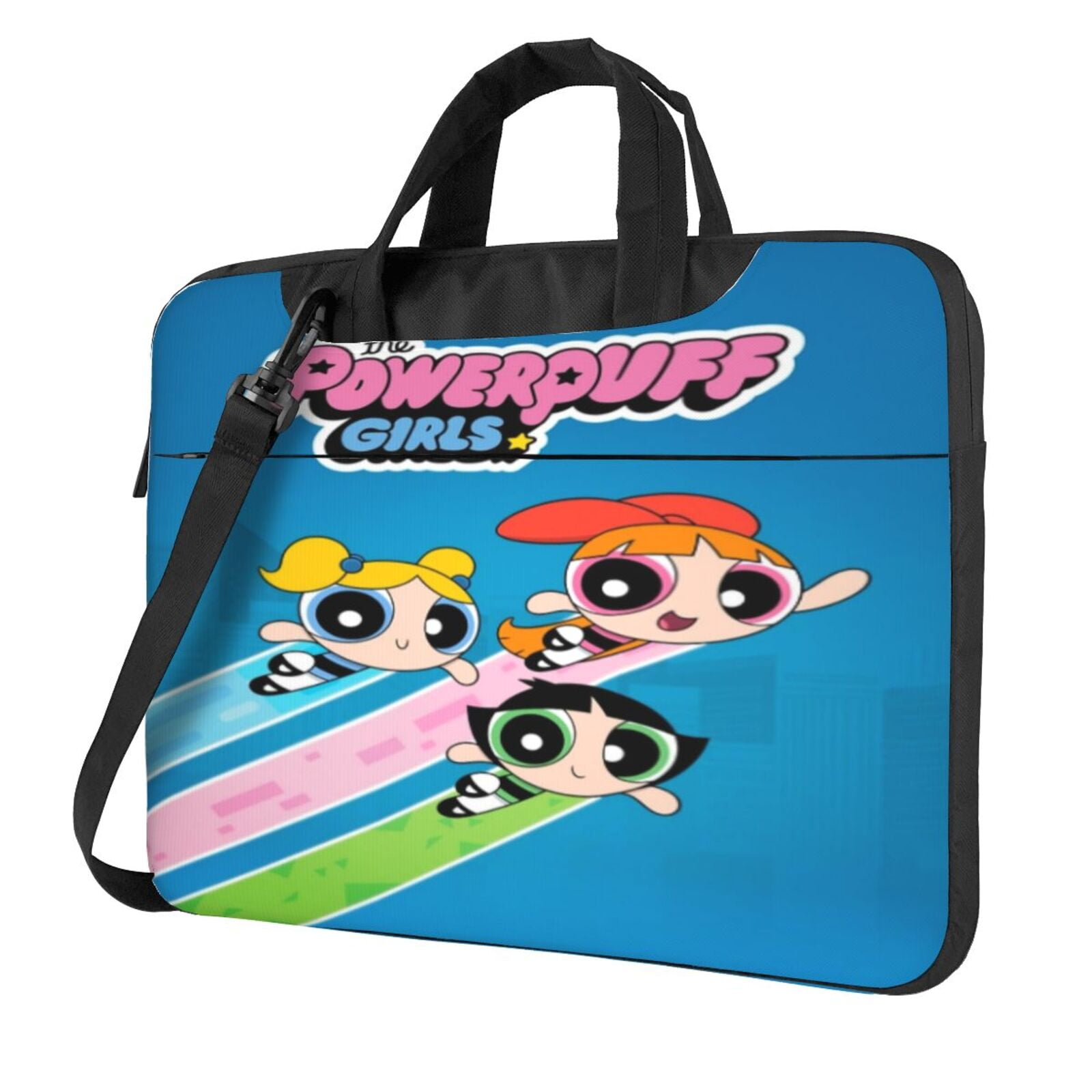 Powerpuff Girls Laptop Shoulder Bag Cartoon Laptop Case Computer Bag ...