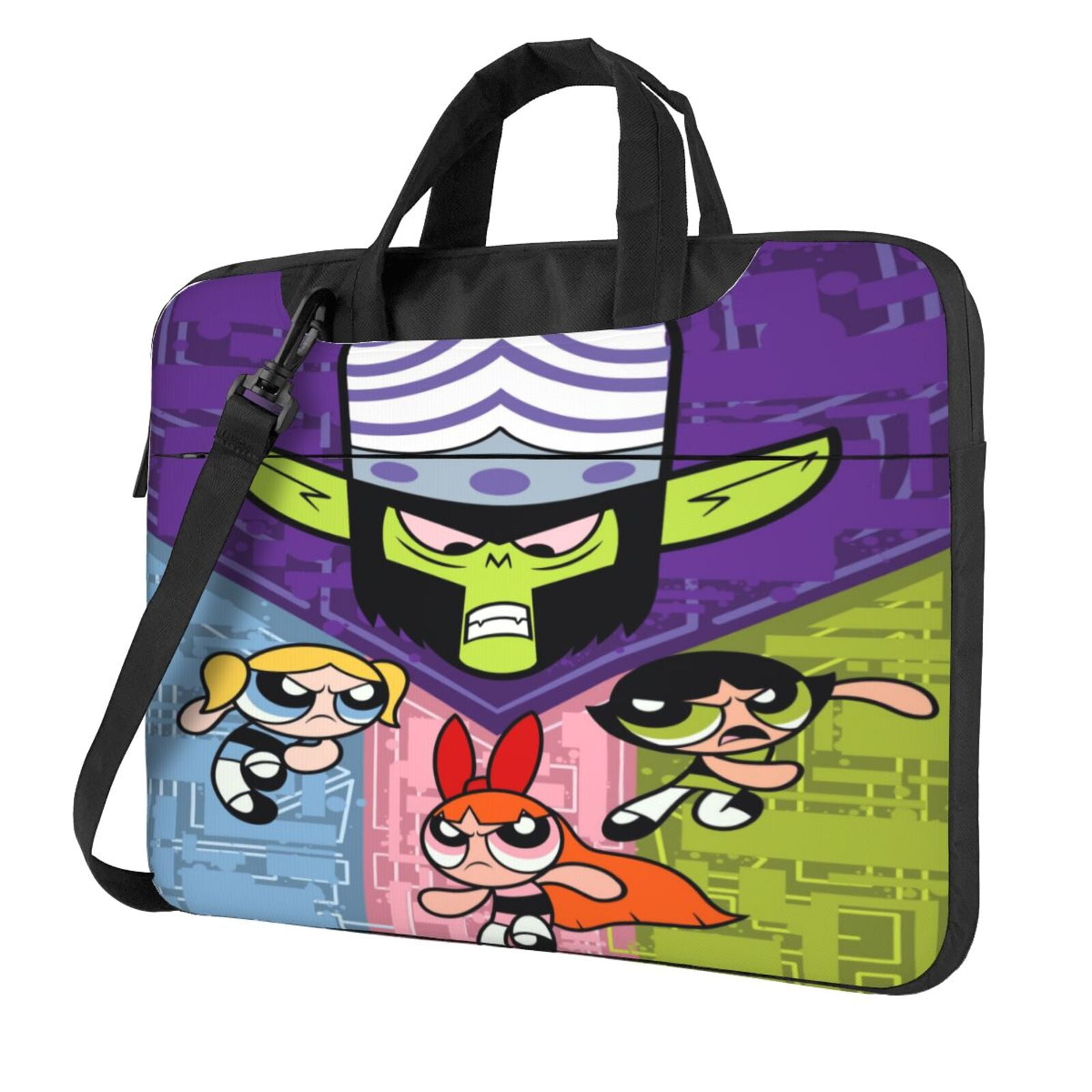 Powerpuff Girls Laptop Shoulder Bag Cartoon Laptop Case Computer Bag ...