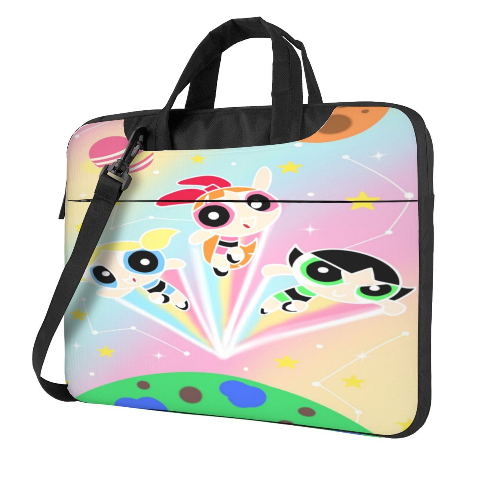 Powerpuff Girls Laptop Shoulder Bag Cartoon Laptop Case Computer Bag ...