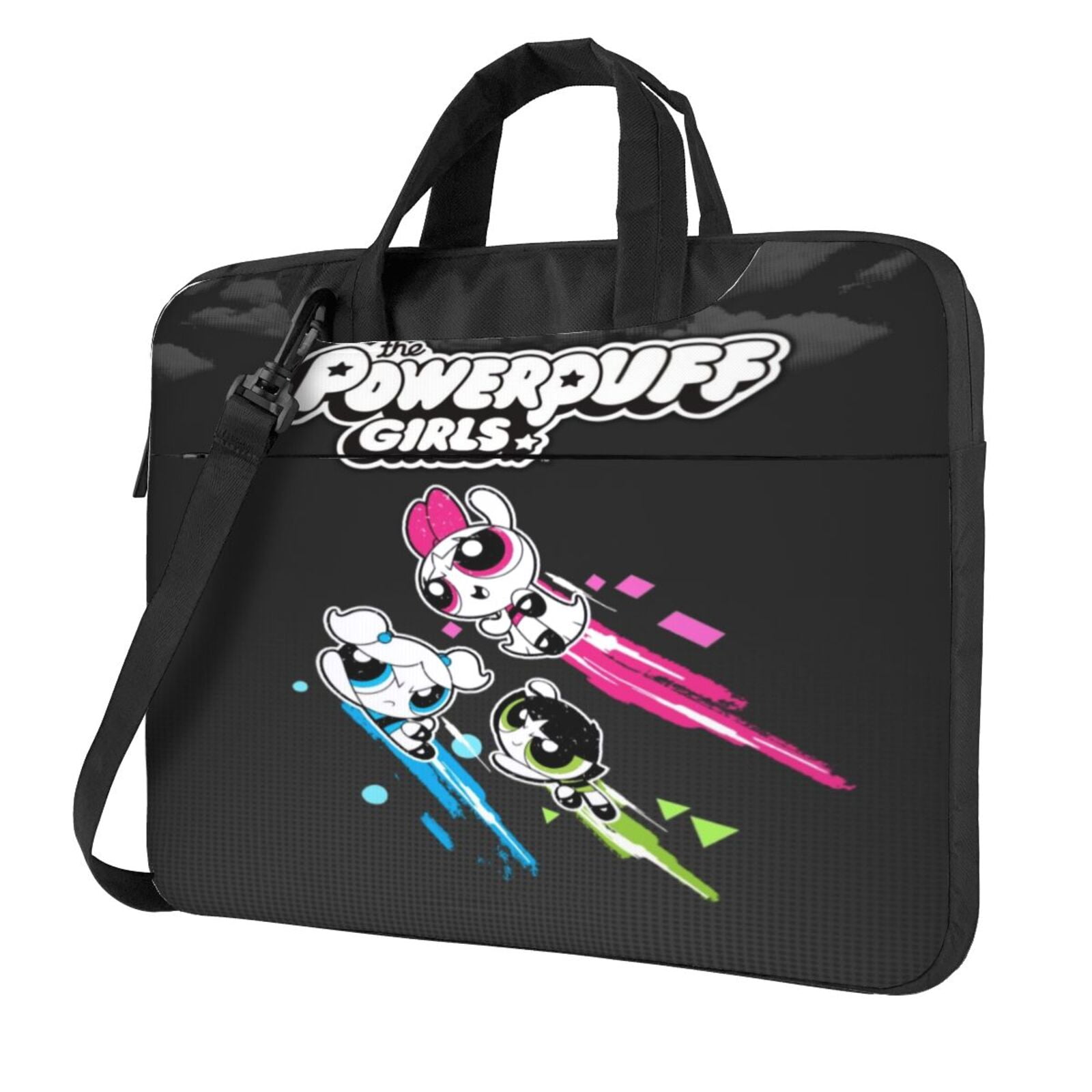 Powerpuff Girls Laptop Shoulder Bag Cartoon Laptop Case Computer Bag ...
