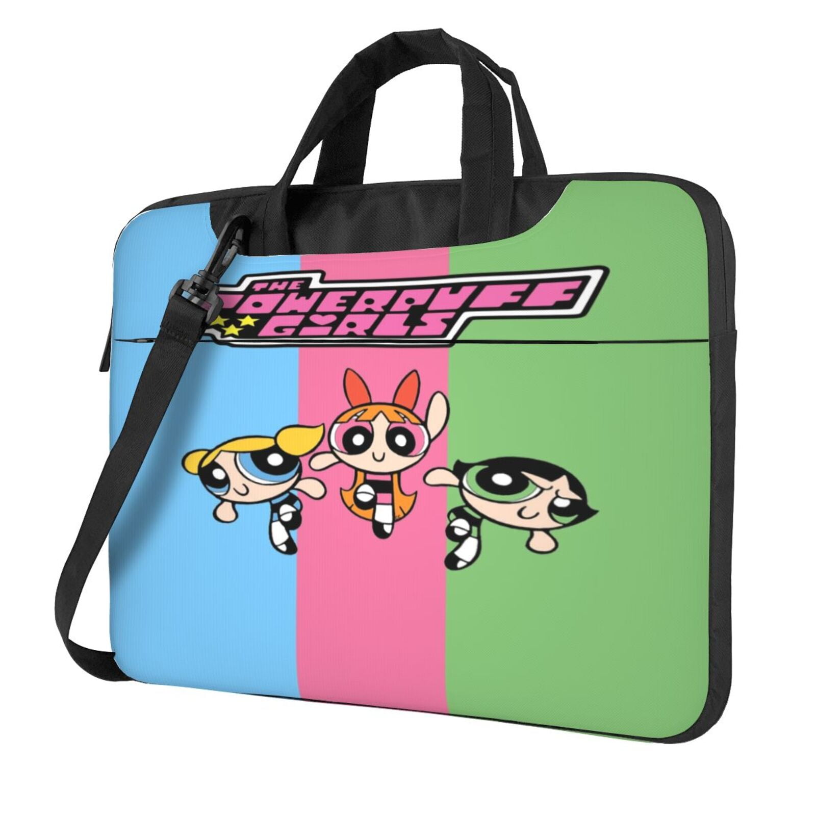 Powerpuff Girls Laptop Shoulder Bag Cartoon Laptop Case Computer Bag ...