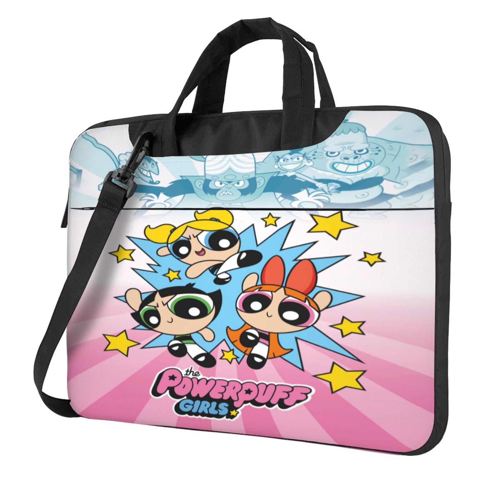 Powerpuff Girls Laptop Shoulder Bag Cartoon Laptop Case Computer Bag ...