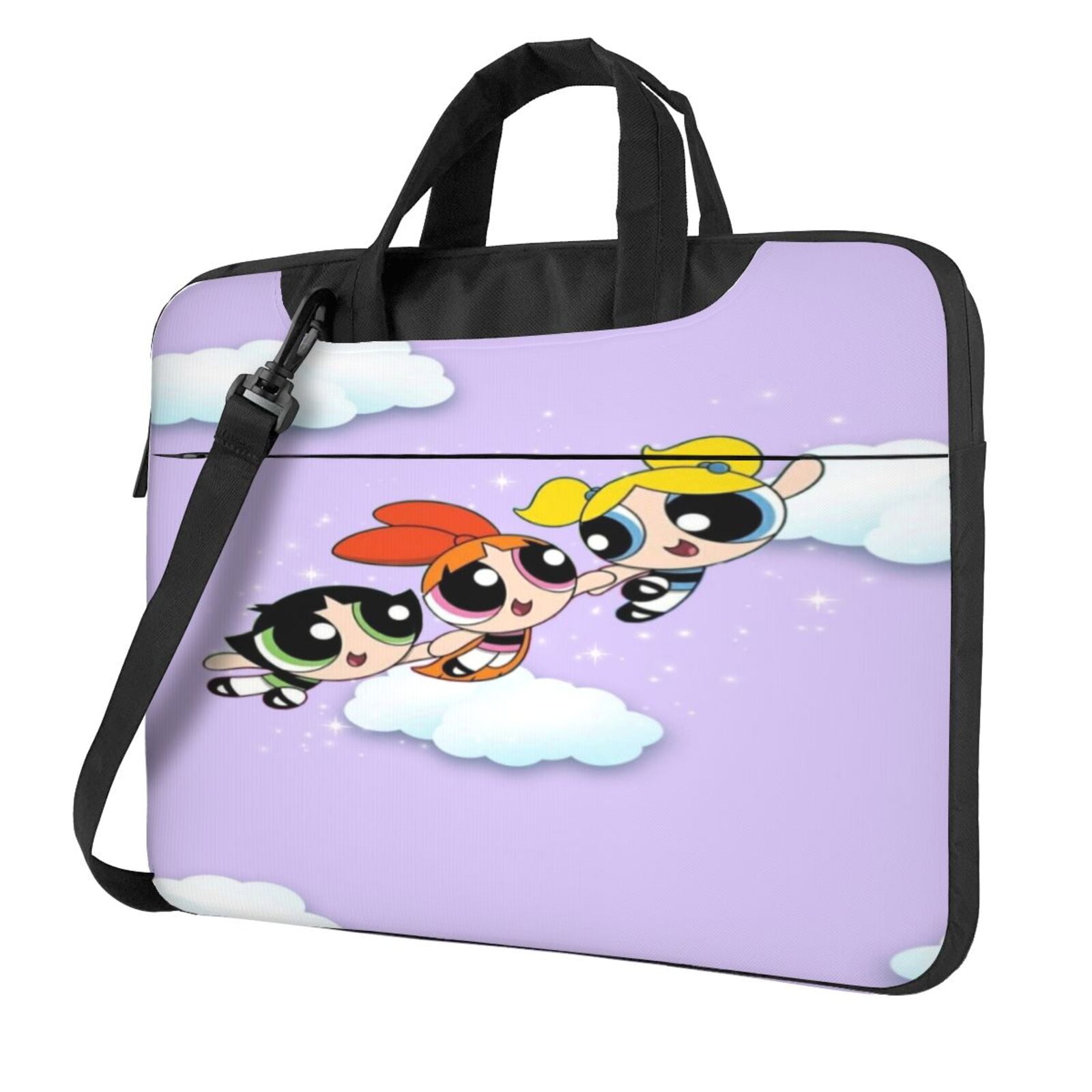 Powerpuff Girls Laptop Shoulder Bag Cartoon Laptop Case Computer Bag ...