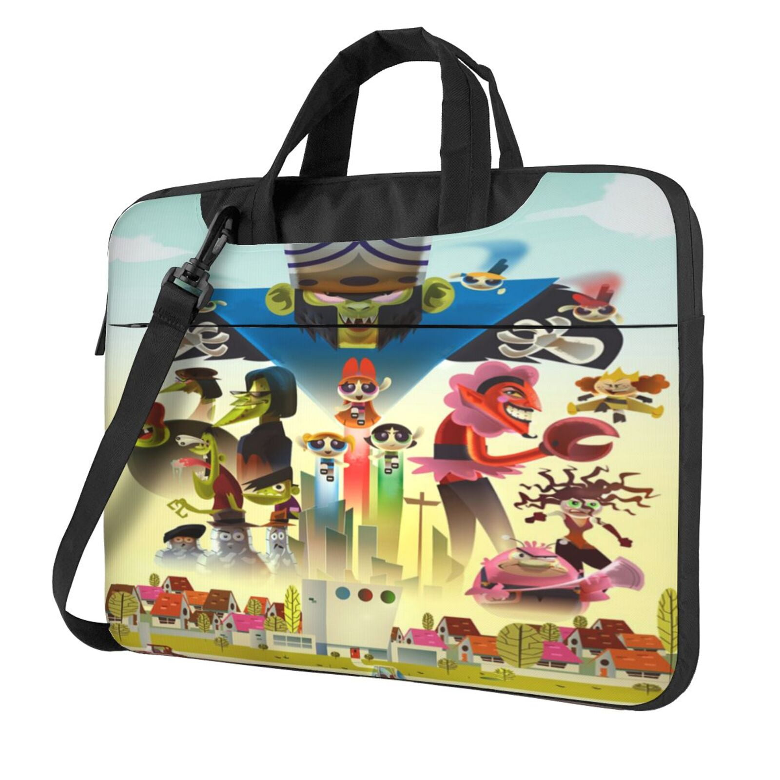 Powerpuff Girls Laptop Shoulder Bag Cartoon Laptop Case Computer Bag ...