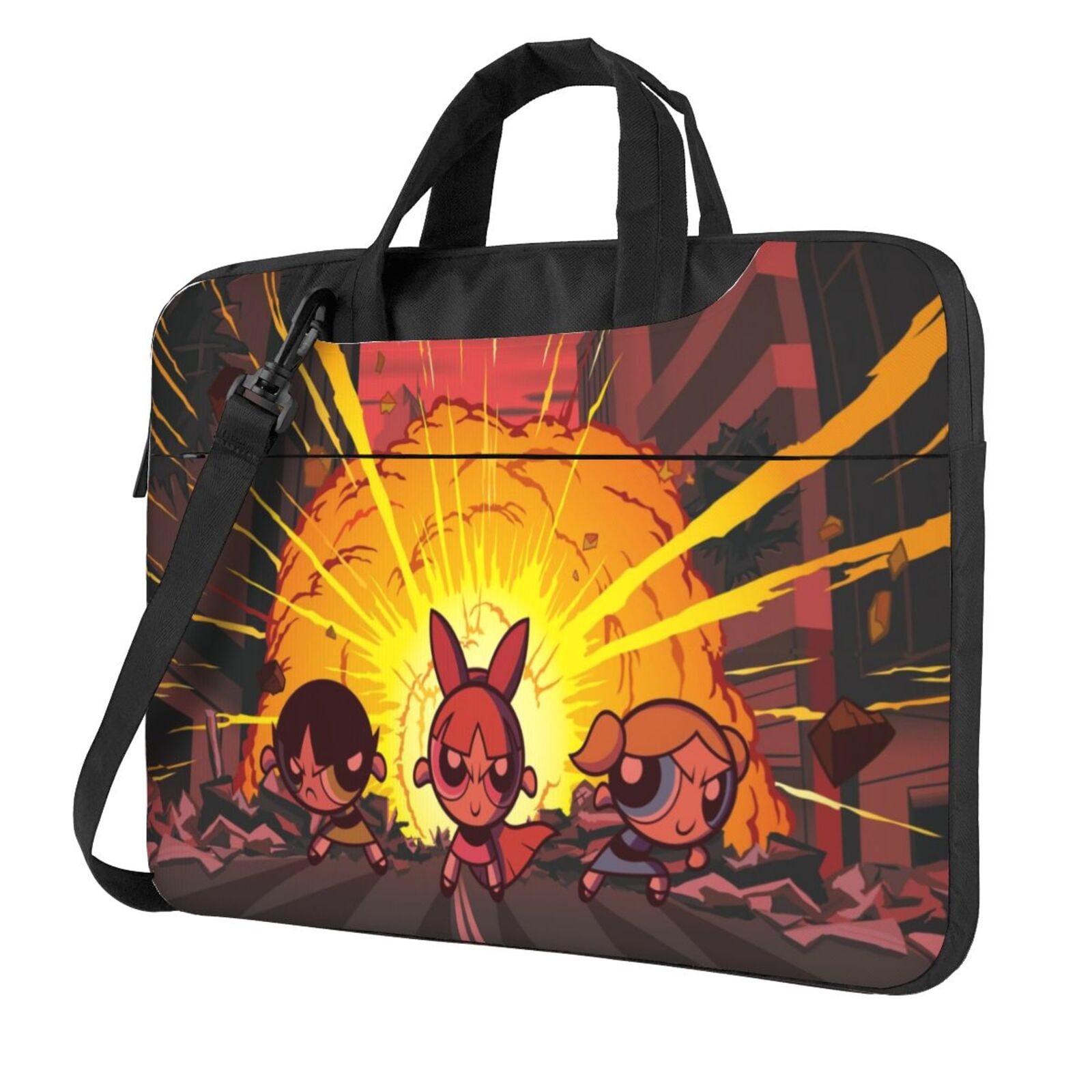 Powerpuff Girls Laptop Shoulder Bag Cartoon Laptop Case Computer Bag ...
