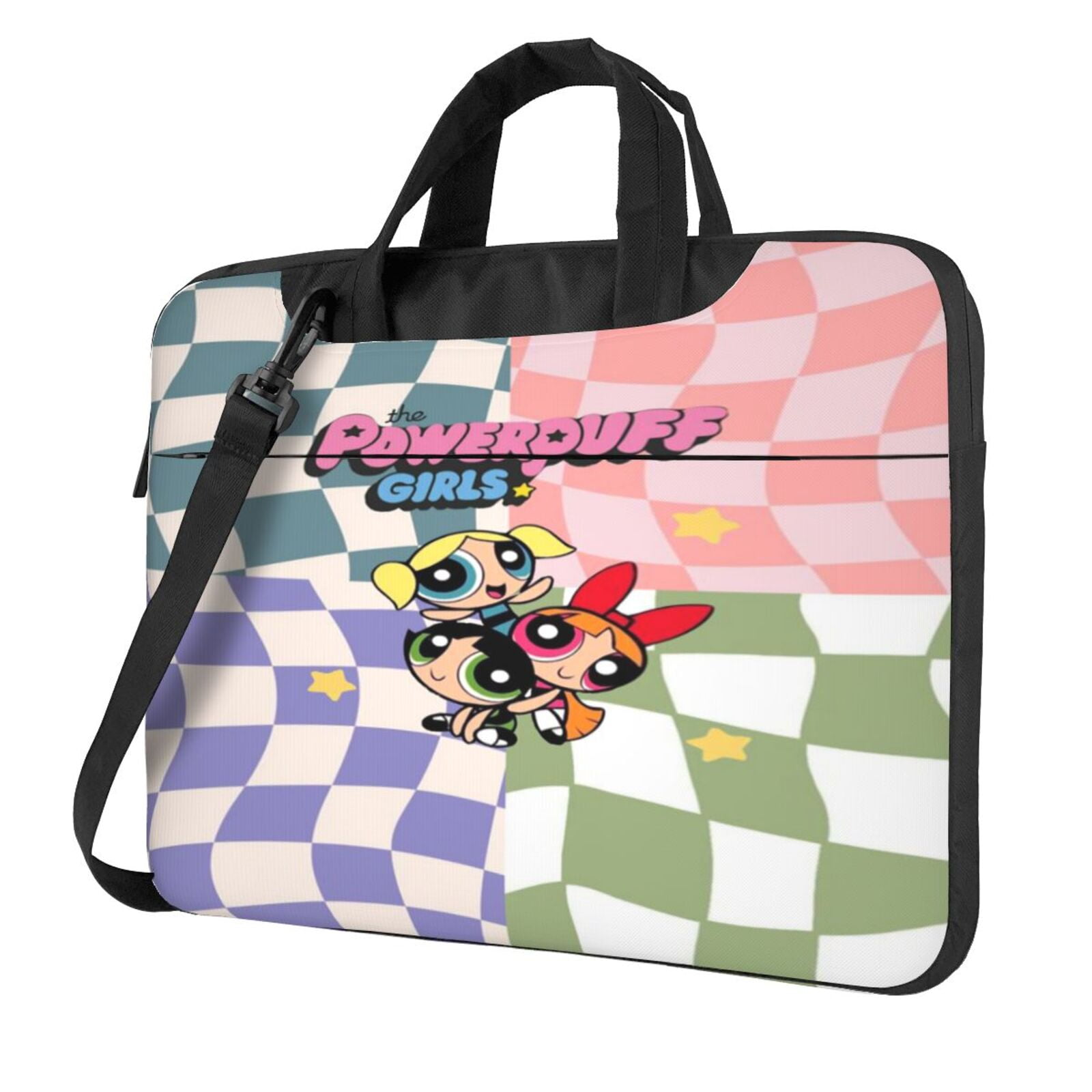 Powerpuff Girls Laptop Shoulder Bag Cartoon Laptop Case Computer Bag ...