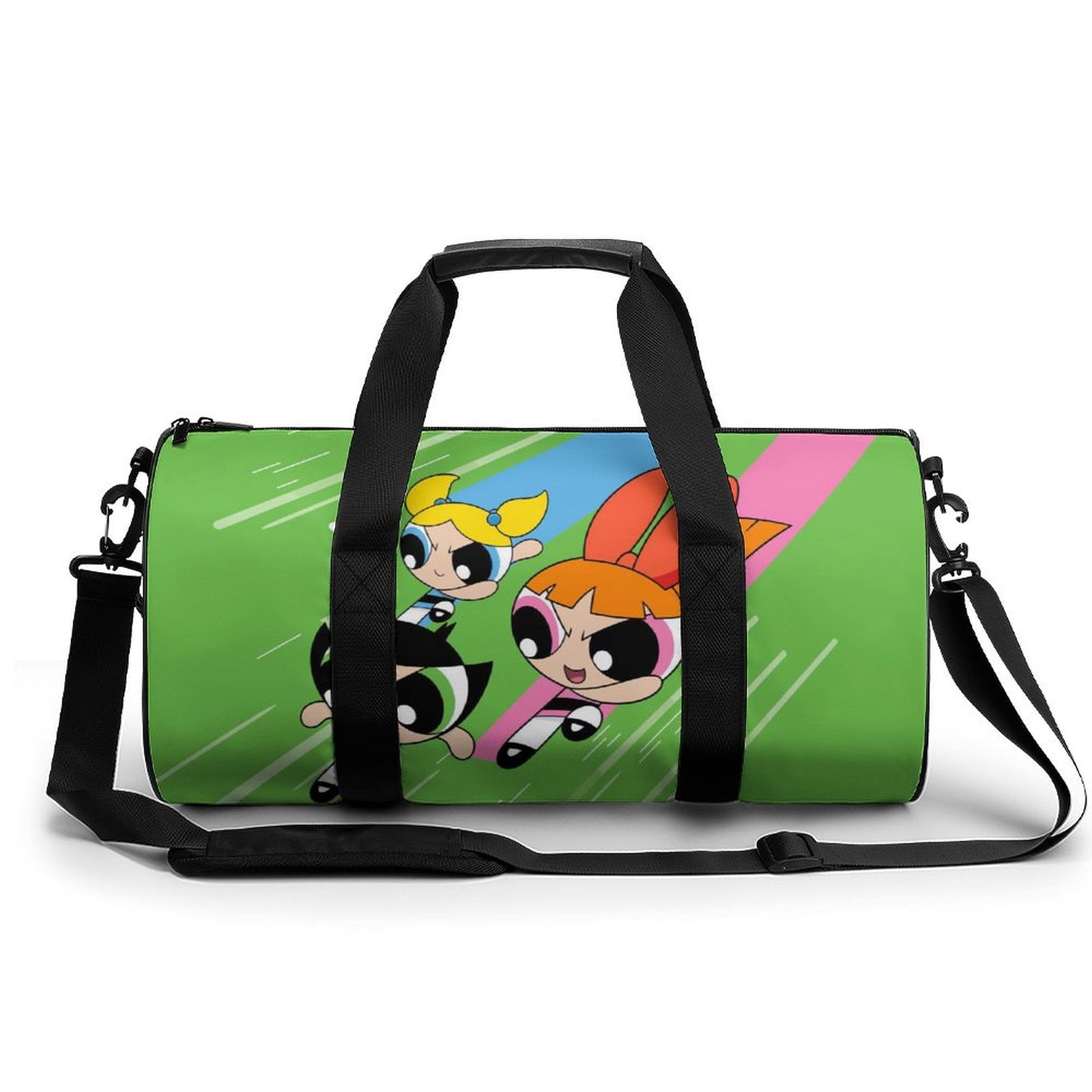 Powerpuff Girls Large Capacity Duffel Bag for Dance, Swim, Travel, and ...