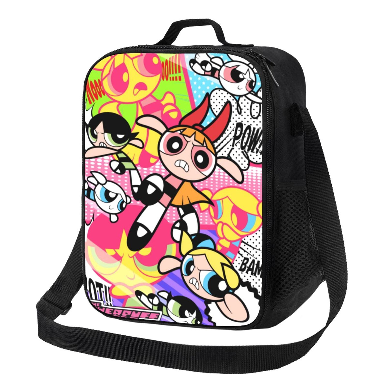 The Powerpuff Gi-rls Lunch Bag Insulated, Lunch Box Bag, Reusable Lunch ...