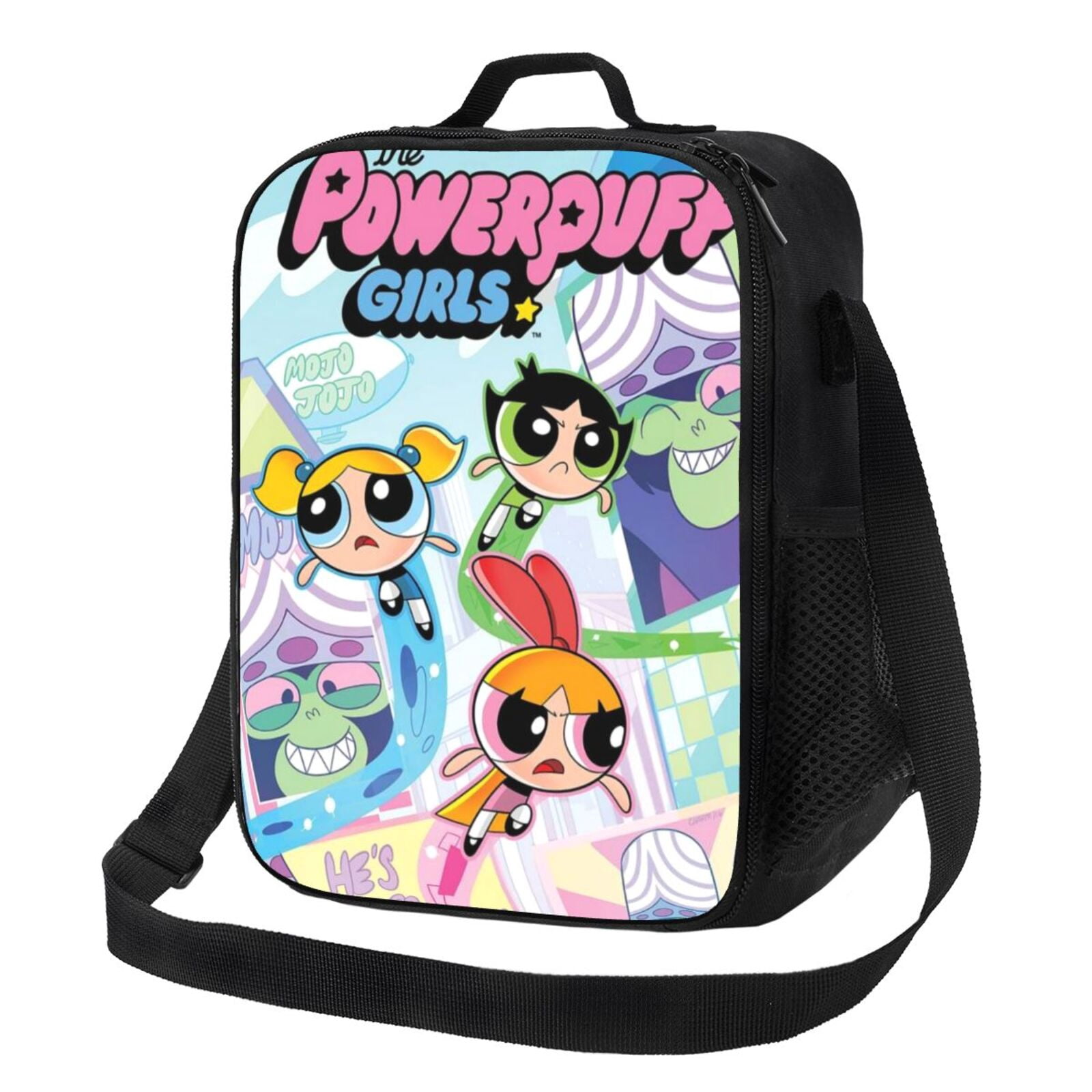 The Powerpuff Gi-rls Lunch Bag Insulated, Lunch Box Bag, Reusable Lunch ...