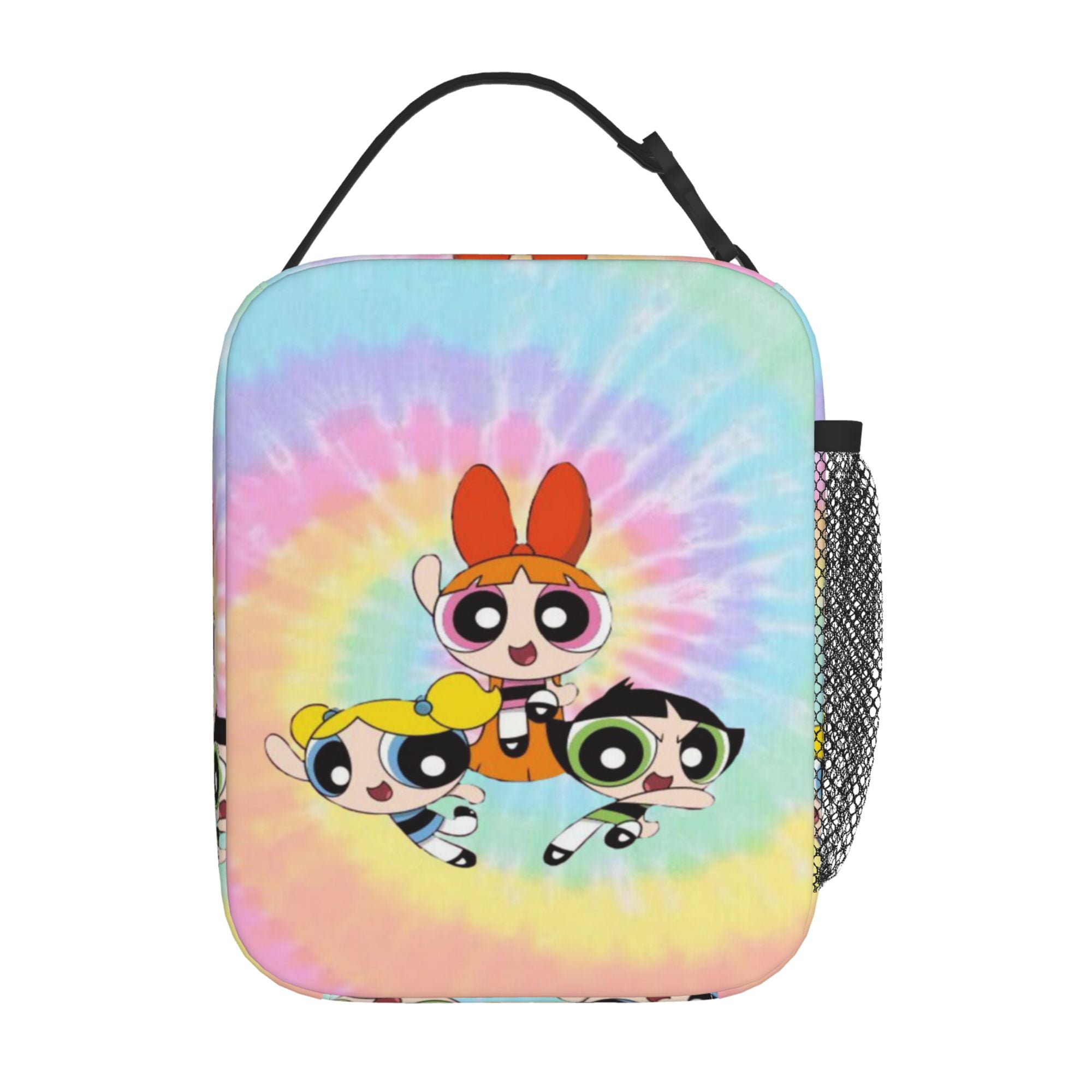 Powerpuff Lunch Bag Reusable Insulated Lunch Box Meal Handbag To Keep ...