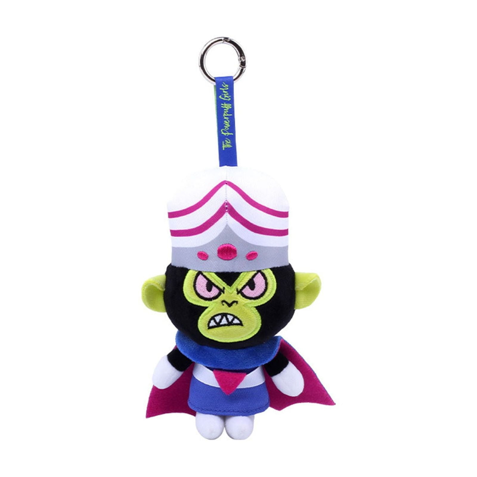 Powerpuff Girls Mini Mojo Jojo 5.5" Plastic Plush Keychain Cartoon ...