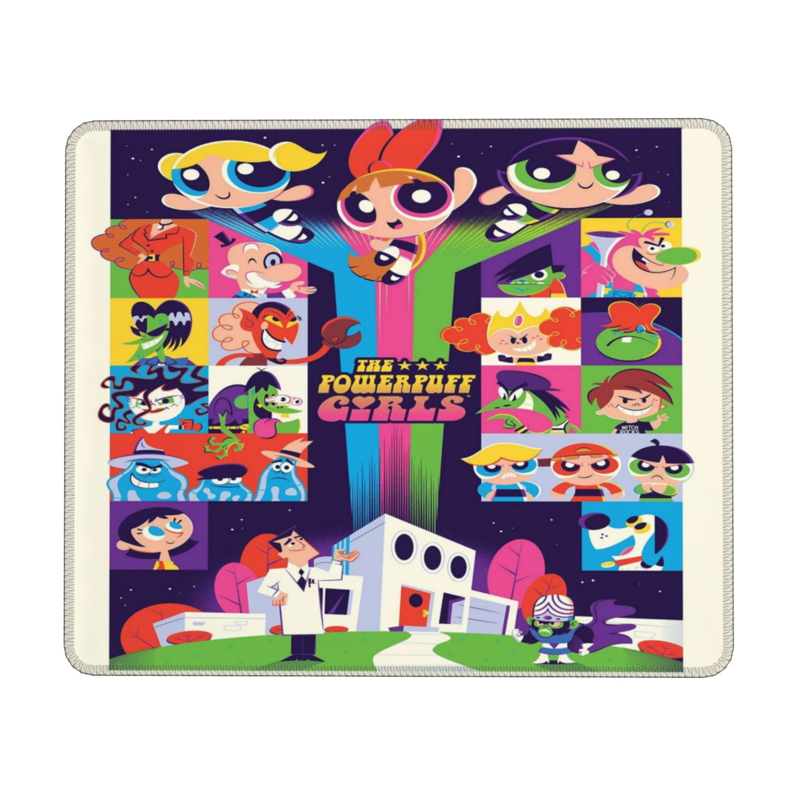 Powerpuff Girls Mouse Pad Office Gaming Anime Cartoon Mousepad 10 x 12 ...