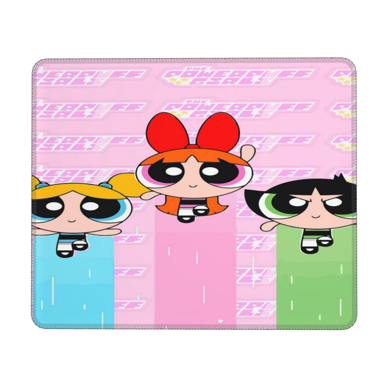 Powerpuff Girls Mouse Pad Office Gaming Anime Cartoon Mousepad 7.9 x 9. ...