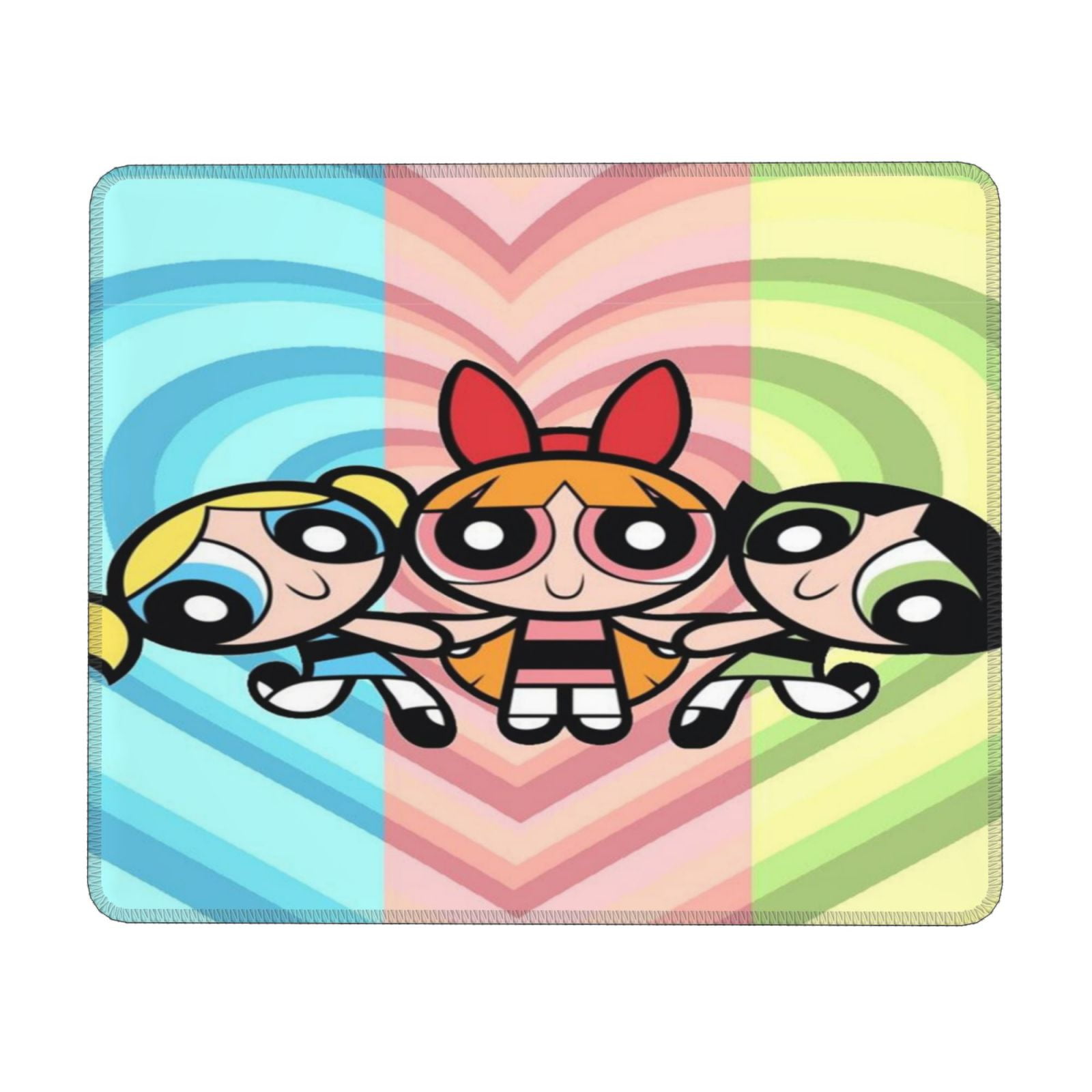 Powerpuff Girls Mouse Pad Office Gaming Anime Cartoon Mousepad 7 x 8.6 ...