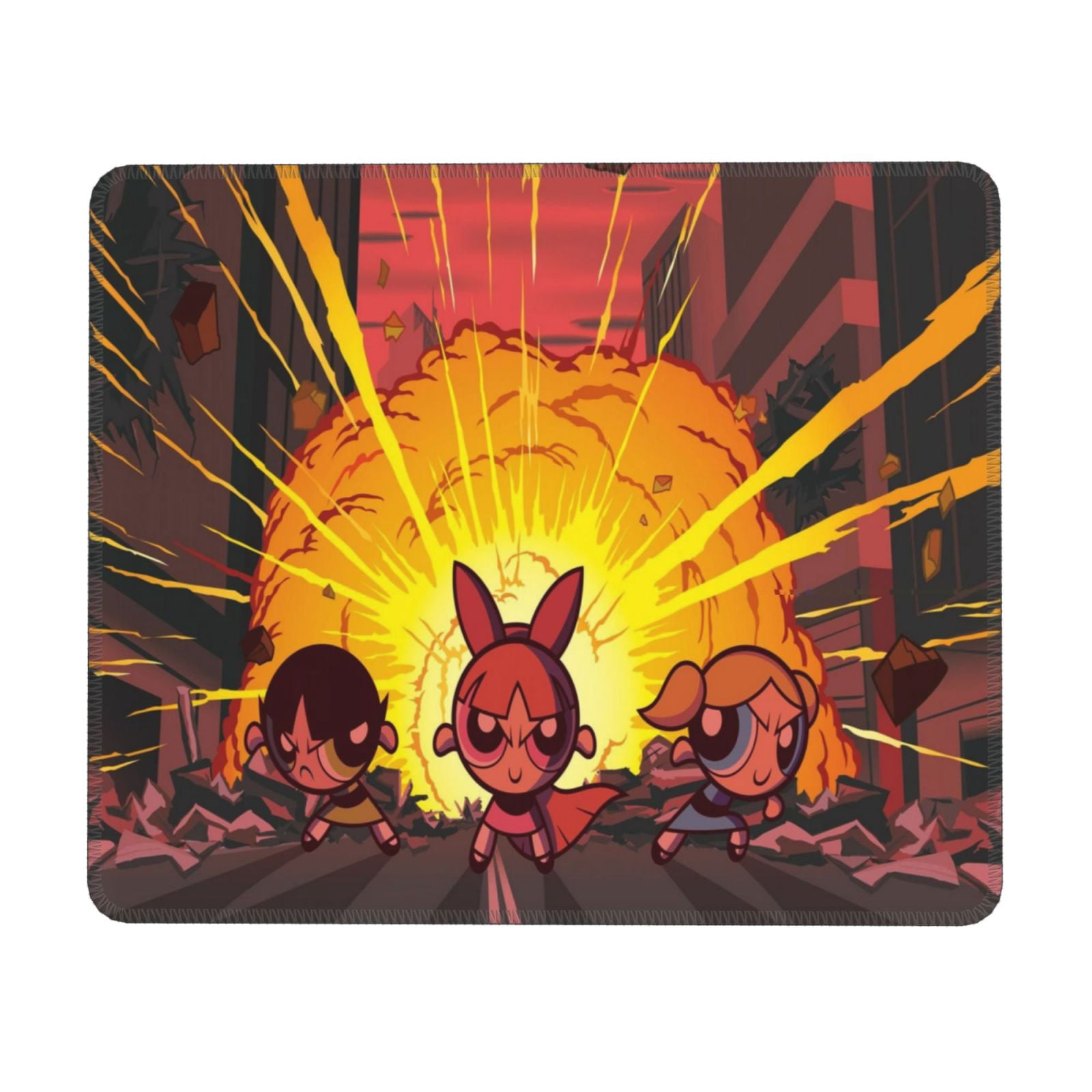 Powerpuff Girls Mouse Pad Office Gaming Anime Cartoon Mousepad 7 x 8.6 ...