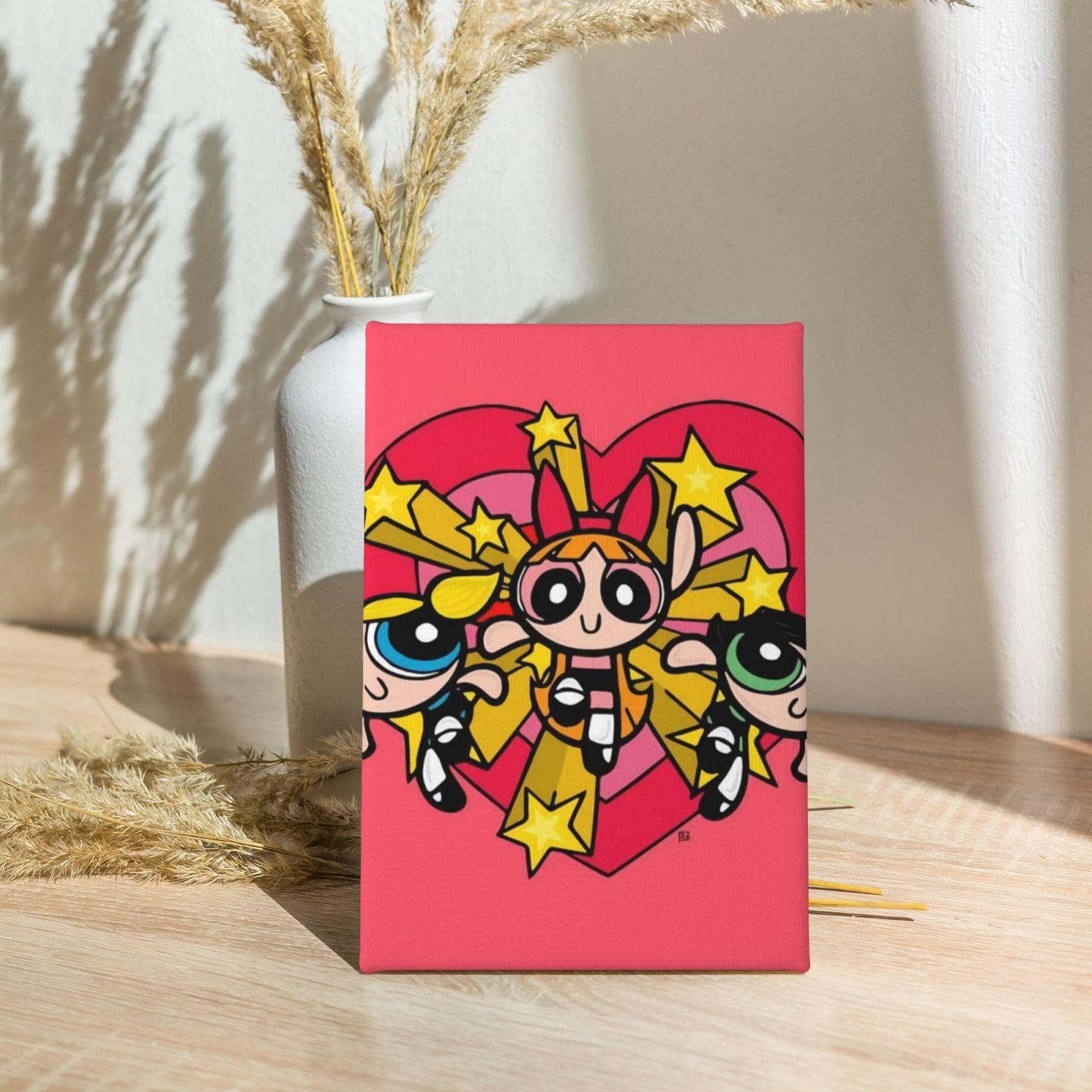 The Powerpuff Girls Poster Canvas Painting Living Room Home Decorative ...