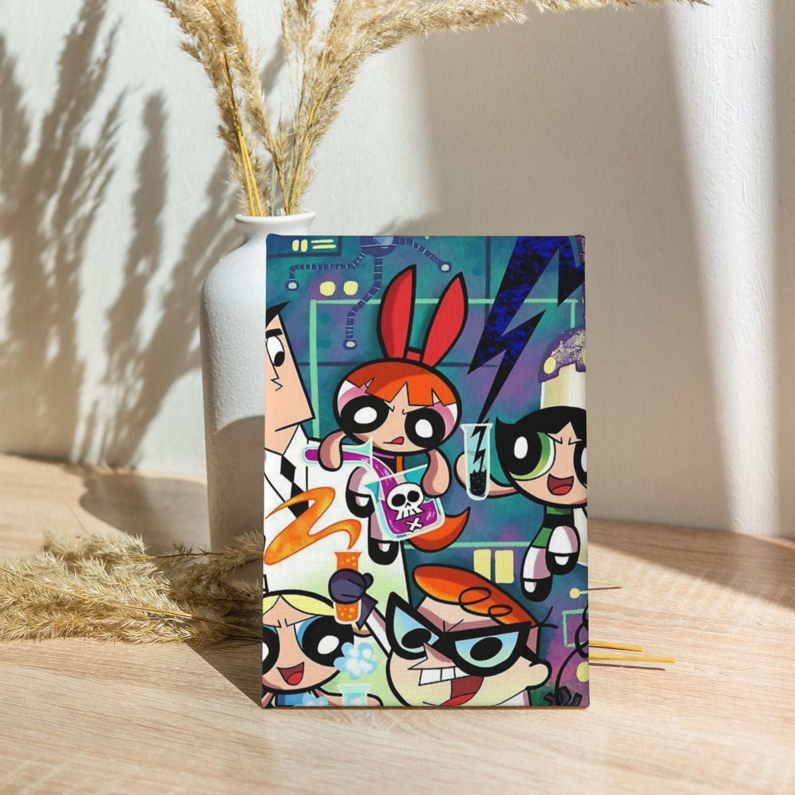 The Powerpuff Girls Poster Canvas Painting Living Room Home Decorative ...