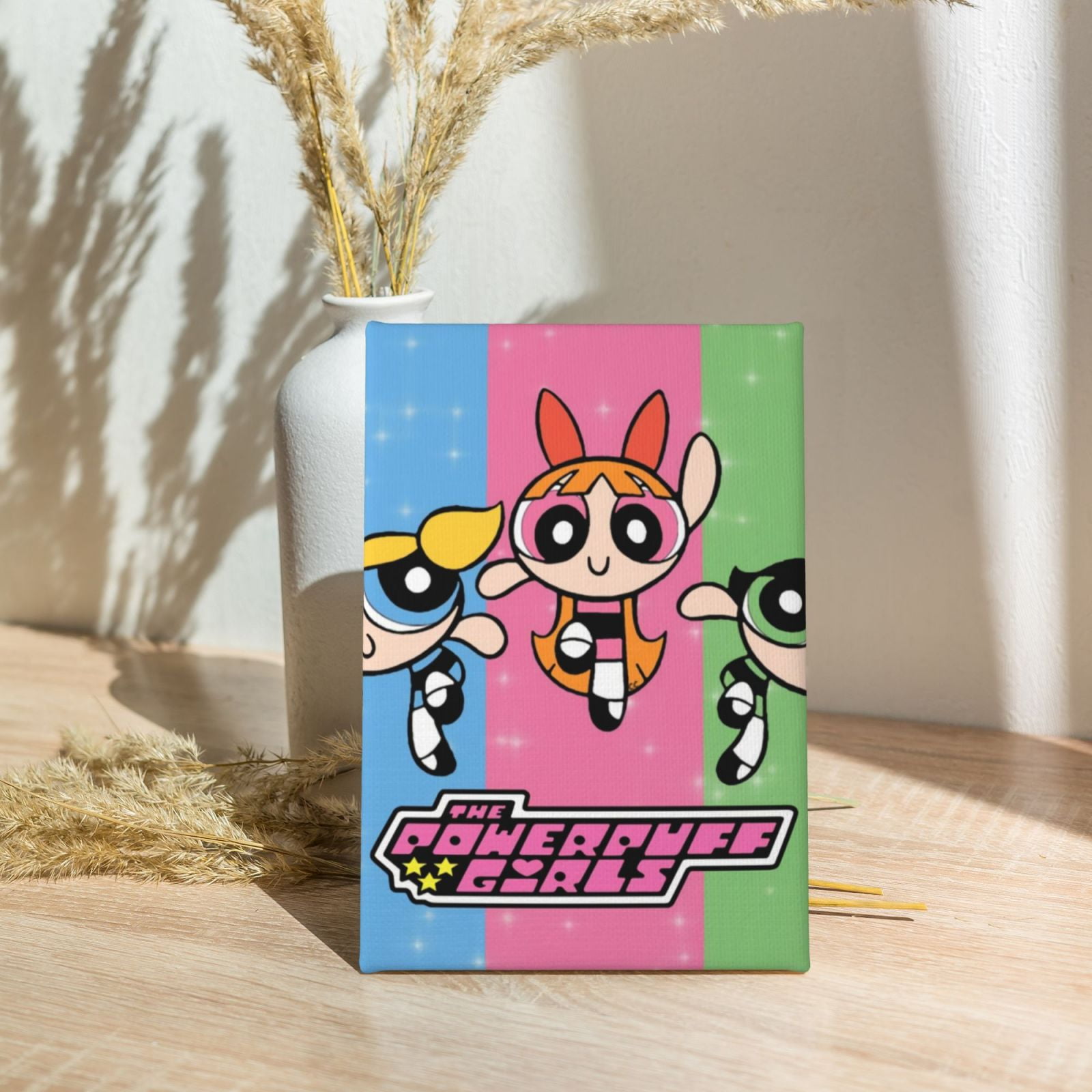 The Powerpuff Girls Poster Canvas Painting Living Room Home Decorative ...
