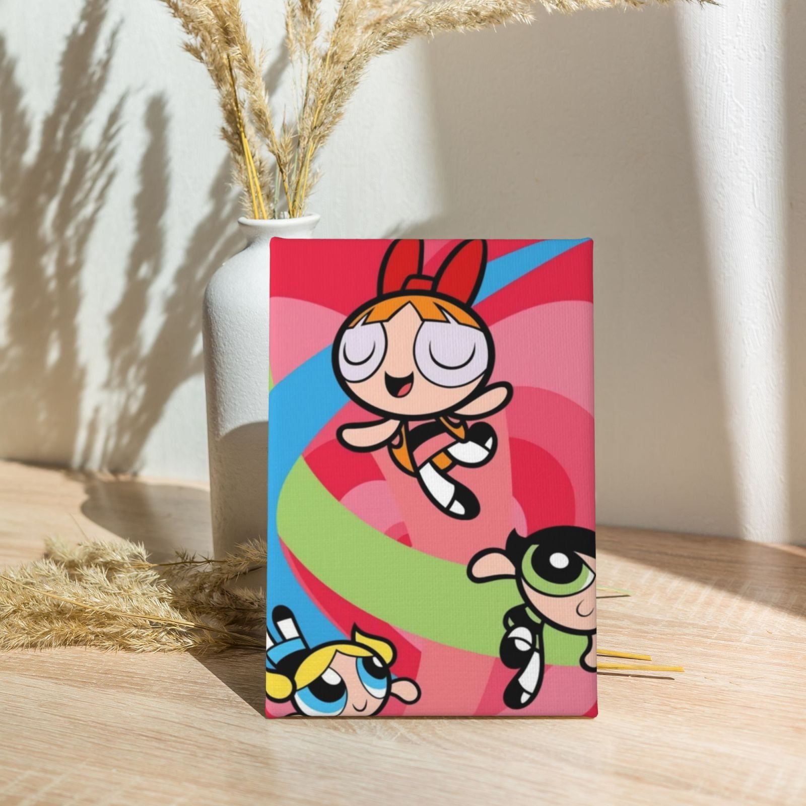 The Powerpuff Girls Poster Canvas Painting Living Room Home Decorative ...