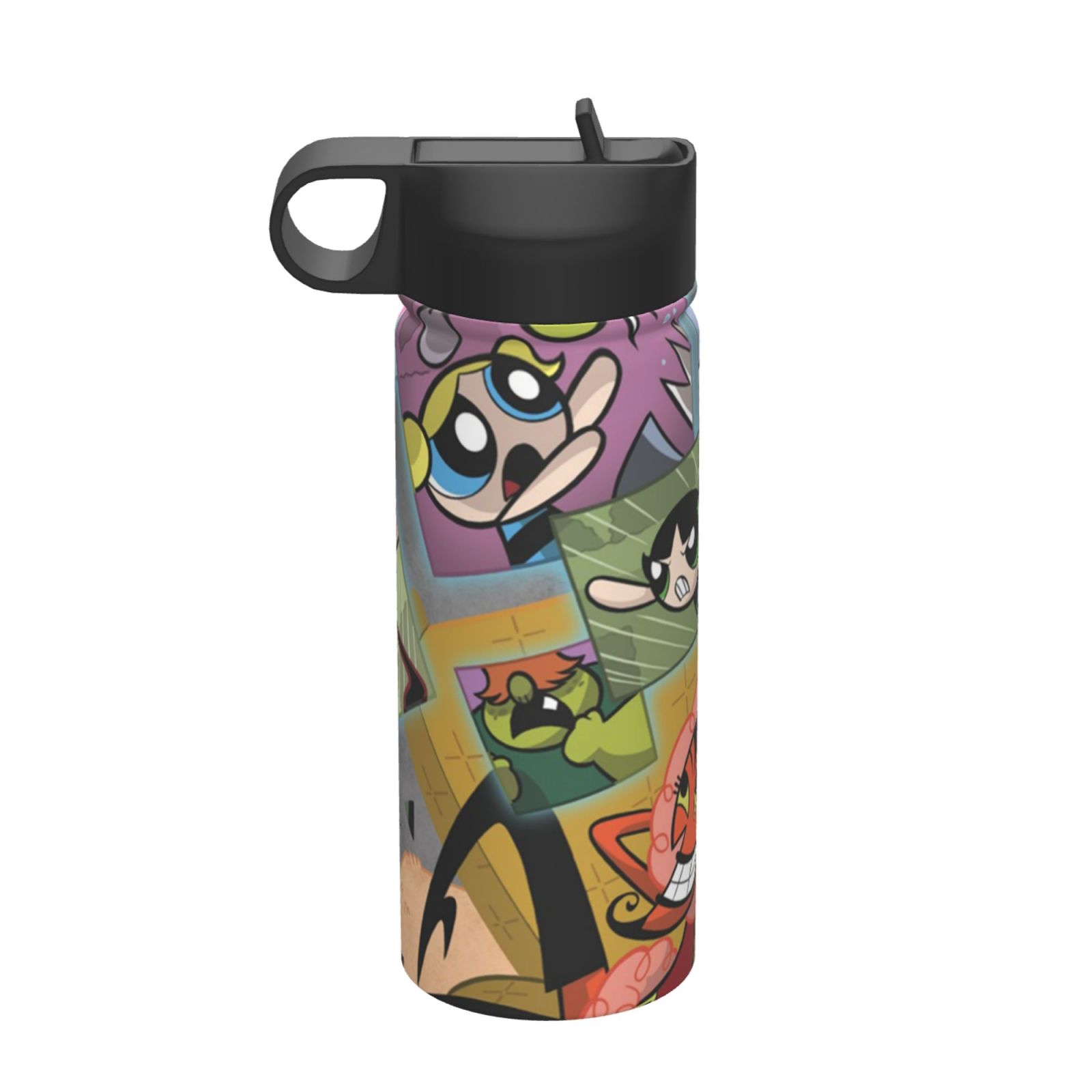 The Powerpuff Girls Poster Sports Water Bottles Stainless Steel ...