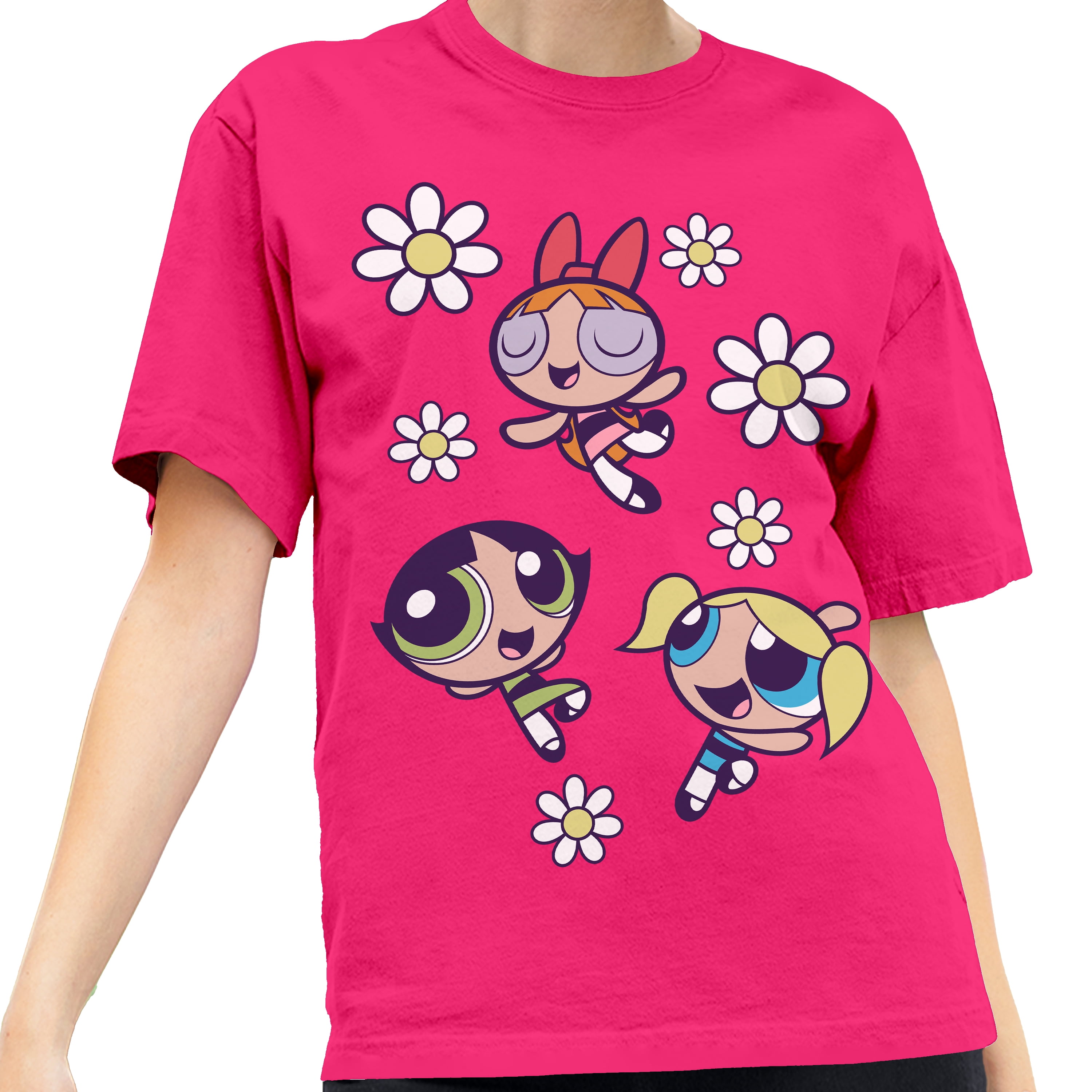 Powerpuff Girls Powerpuff Petals Mens and Womens Short Sleeve T-Shirt ...