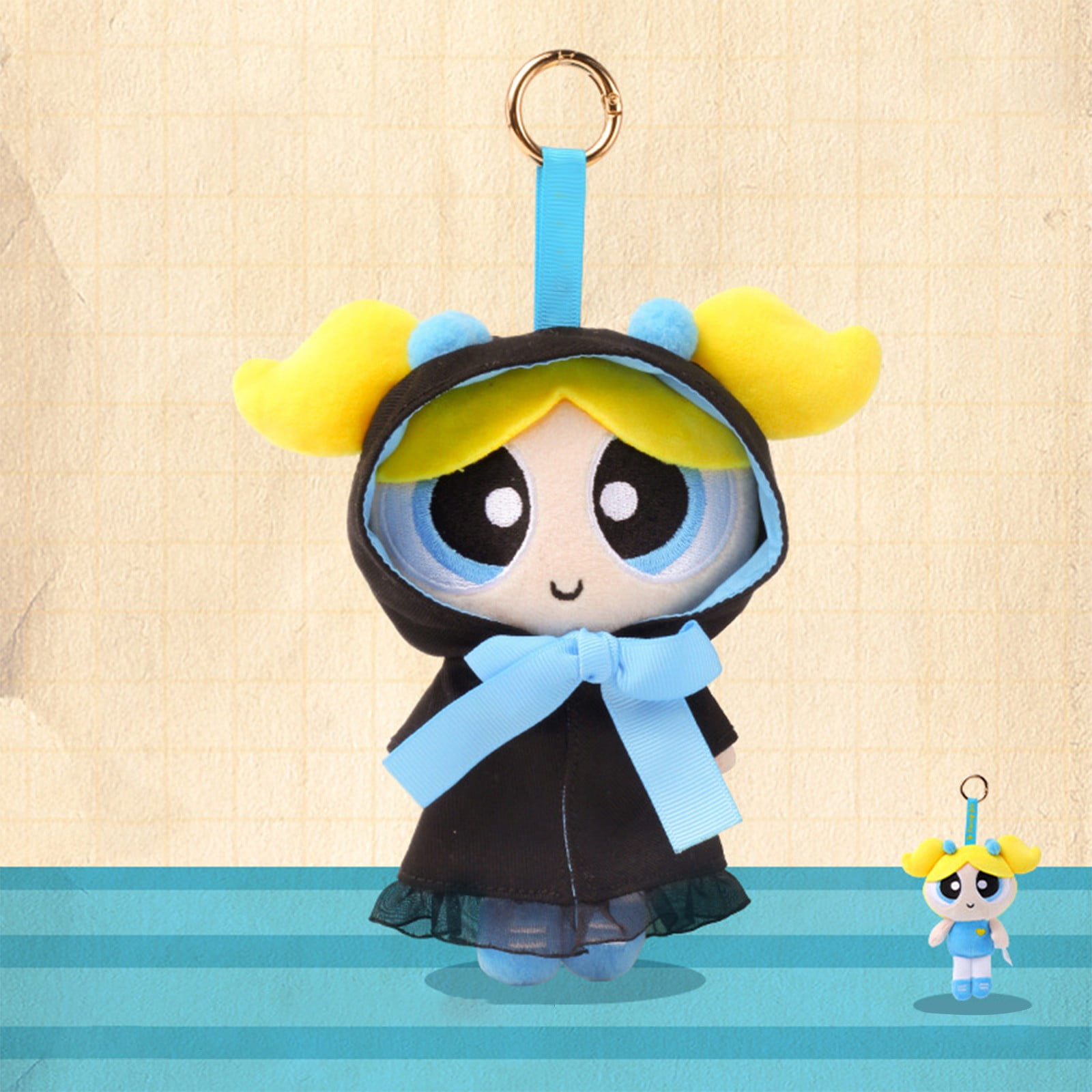 The Powerpuff Girls Raincoat Series Plushies Keychain, 6" Stuffed ...