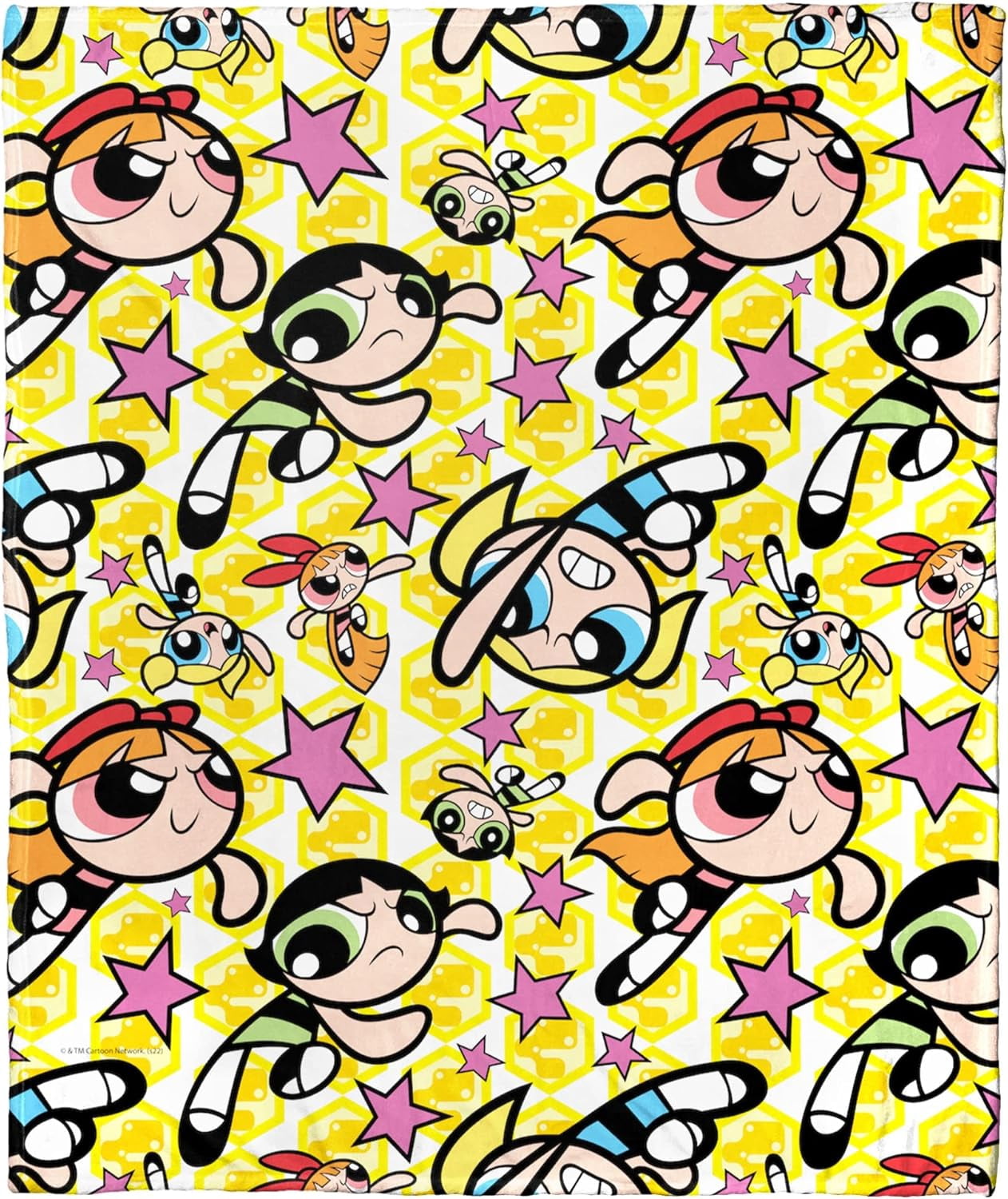 Powerpuff Girls Silk Touch Throw Blanket, 50" x 60", Super Powered ...